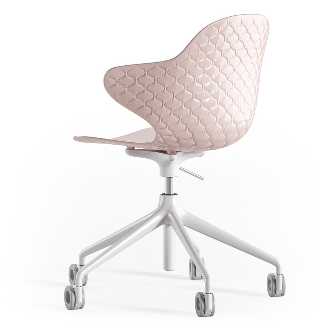 3D Calligaris Saint Tropez Office Chair - TurboSquid 2023127