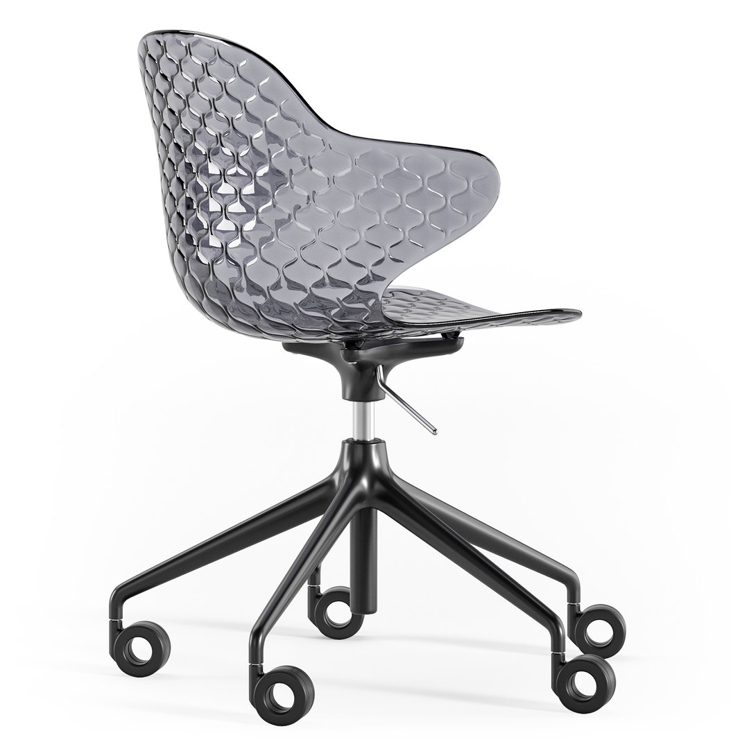 3D Calligaris Saint Tropez Office Chair - TurboSquid 2023127