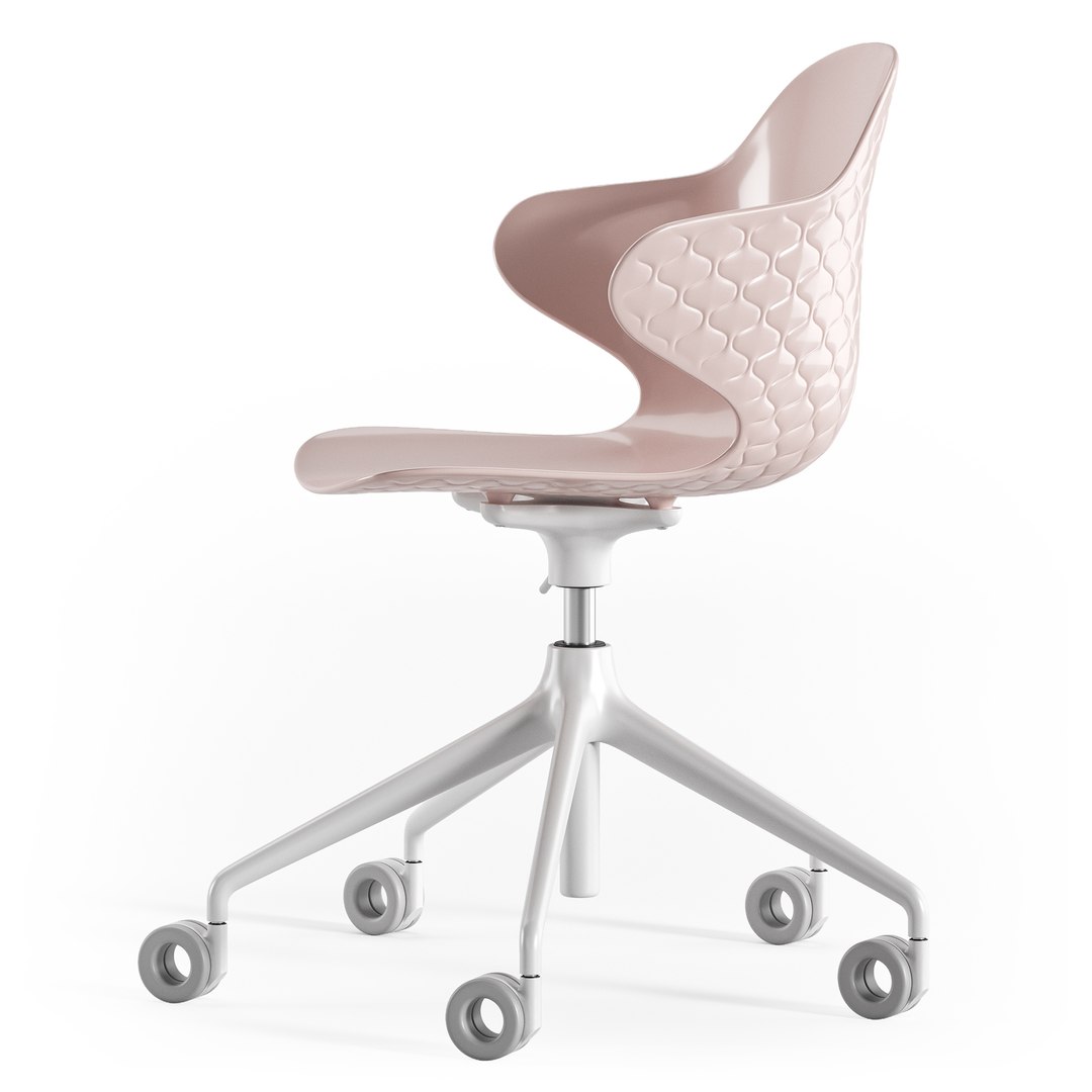 3D Calligaris Saint Tropez Office Chair - TurboSquid 2023127
