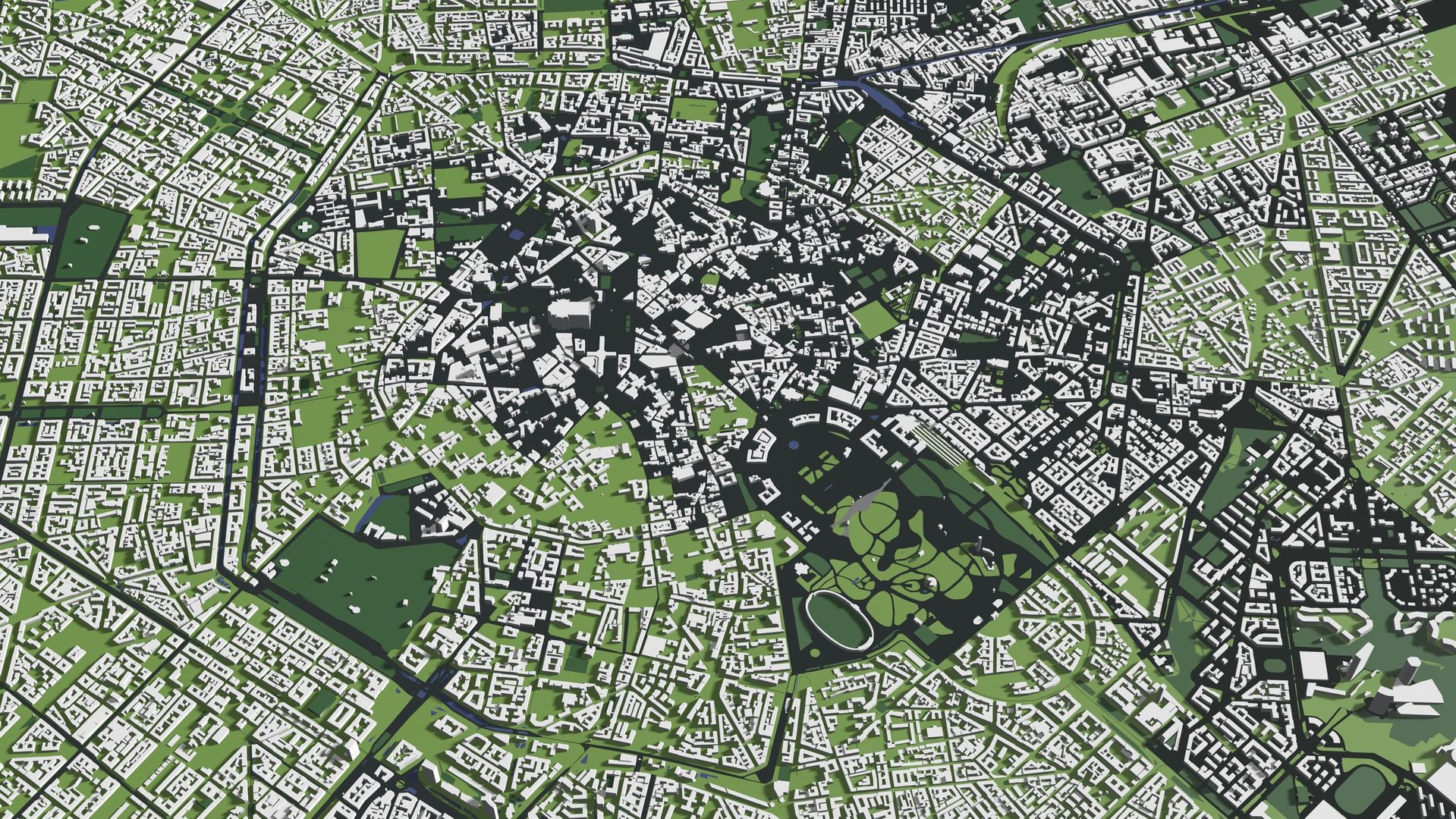 Milan Italy - City And Mass Buildings 3D - TurboSquid 2203826