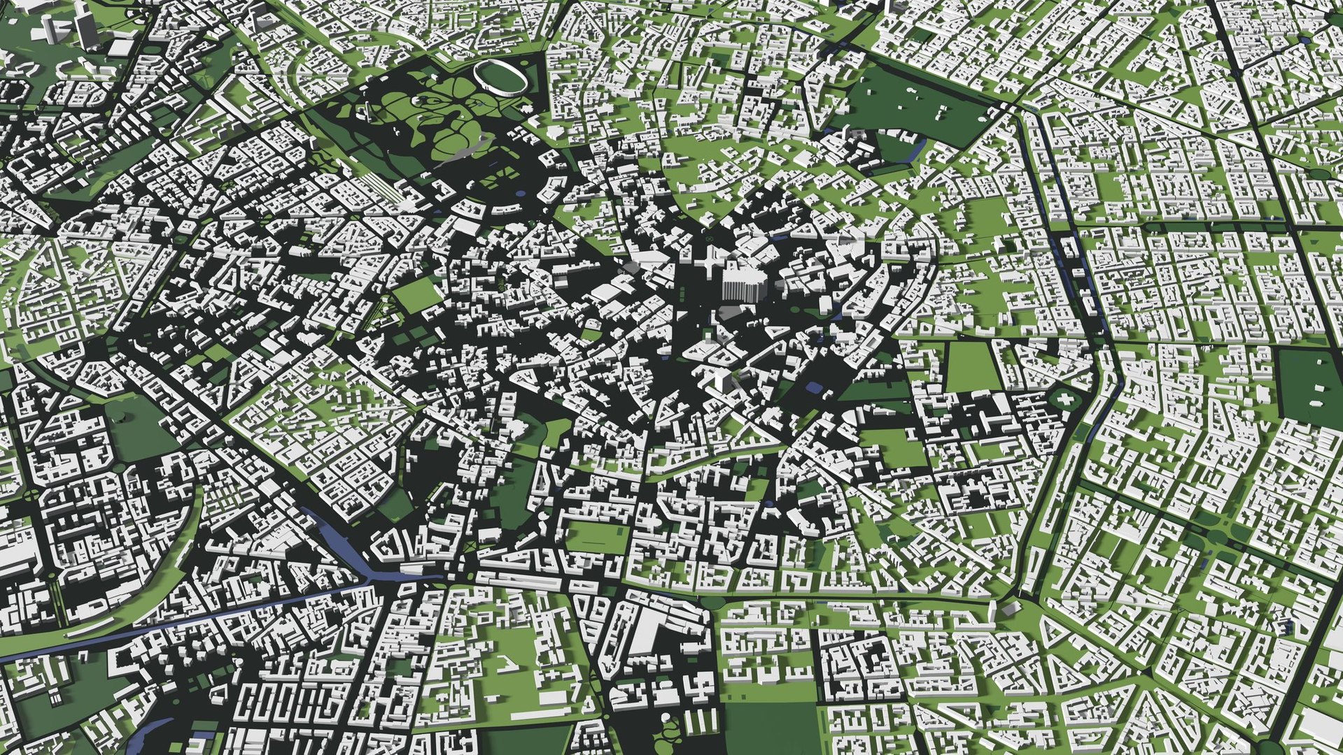 Milan Italy - City And Mass Buildings 3D - TurboSquid 2203826