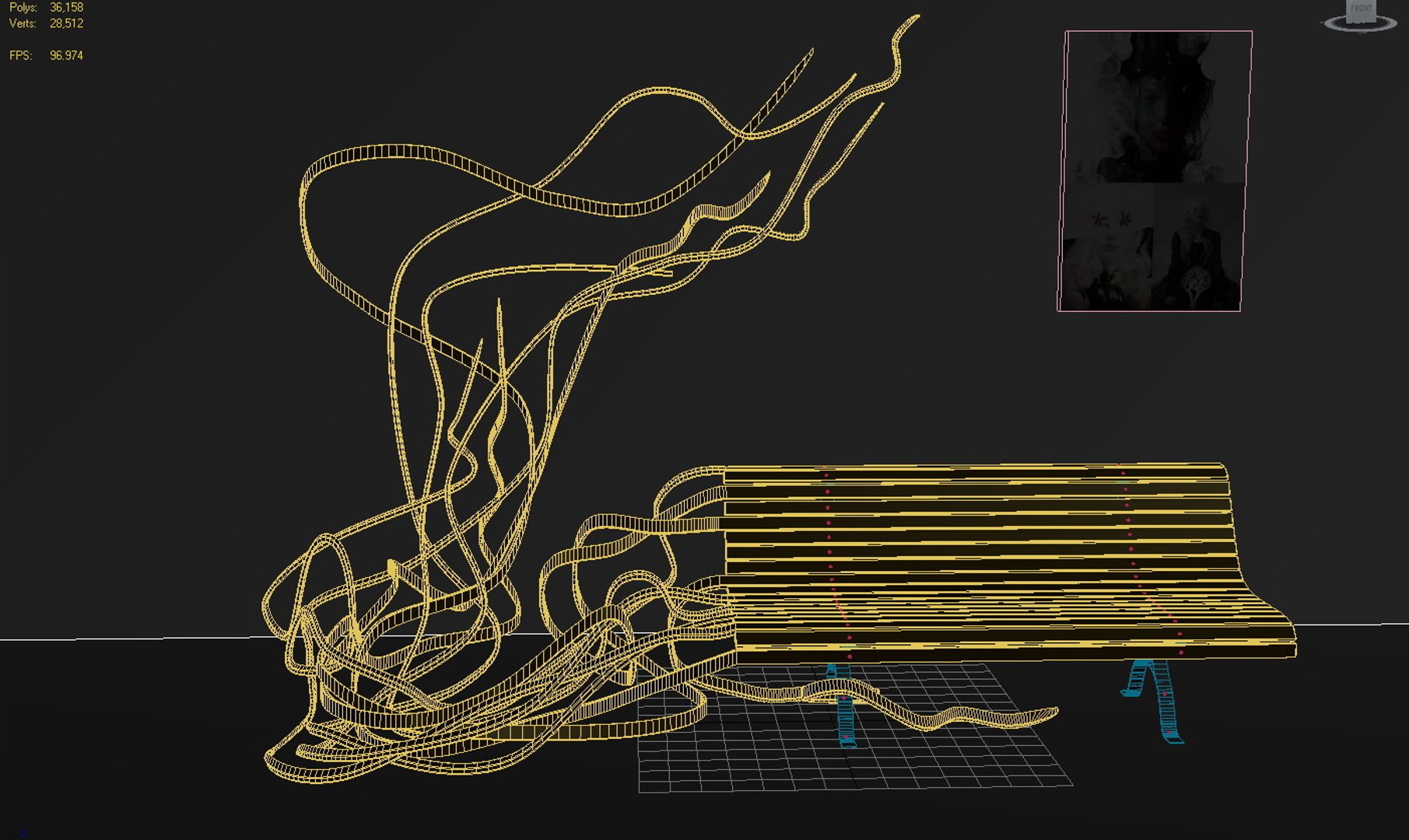 Maya Alive Root Bench Hq