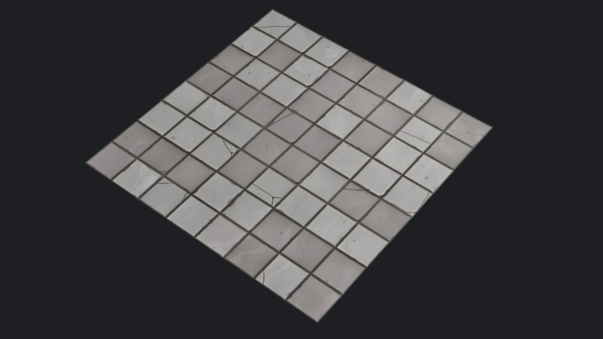 3D Stylized Tile Floor - TurboSquid 2281407