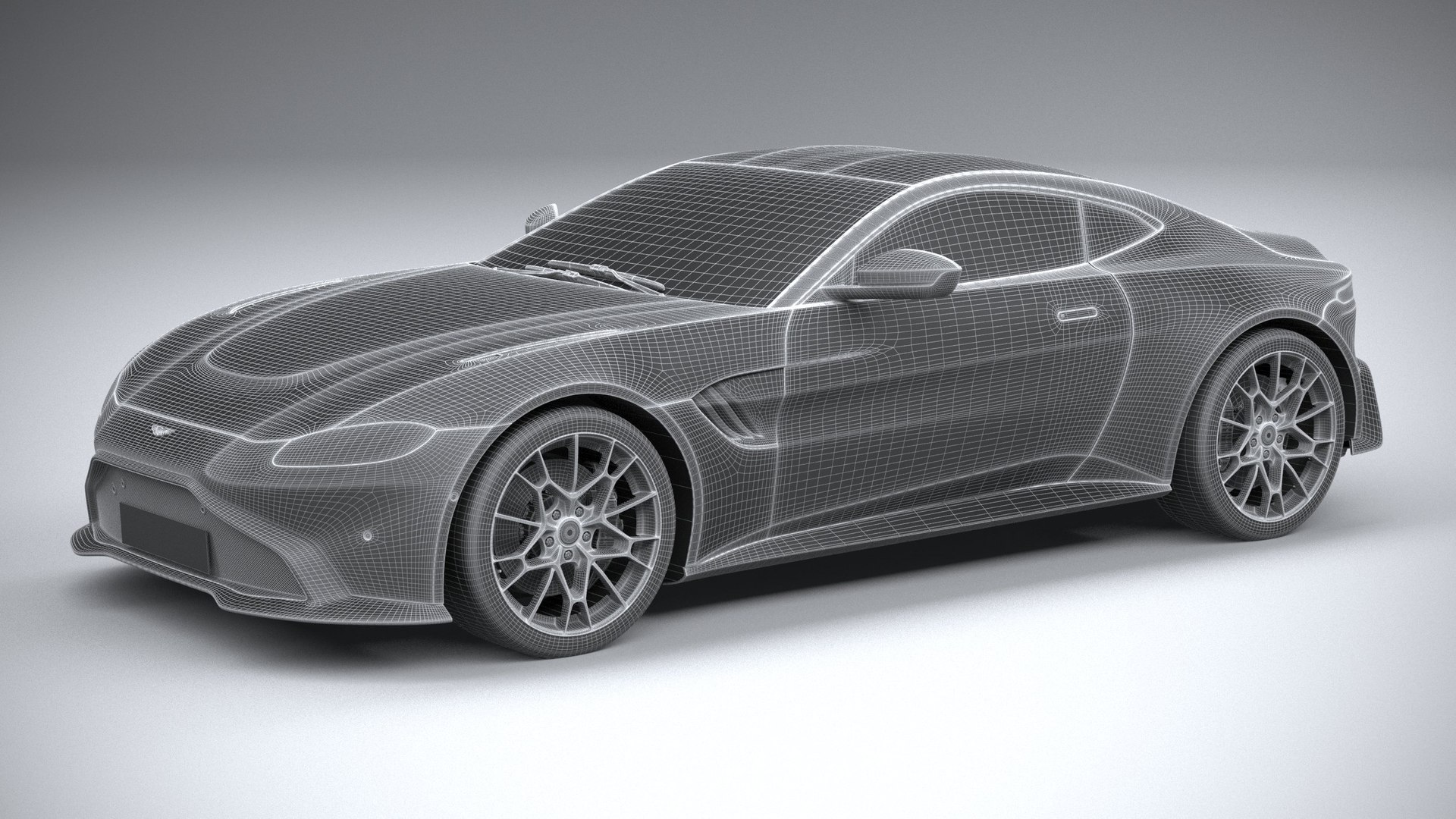 3D aston martin vantage - TurboSquid 1562627