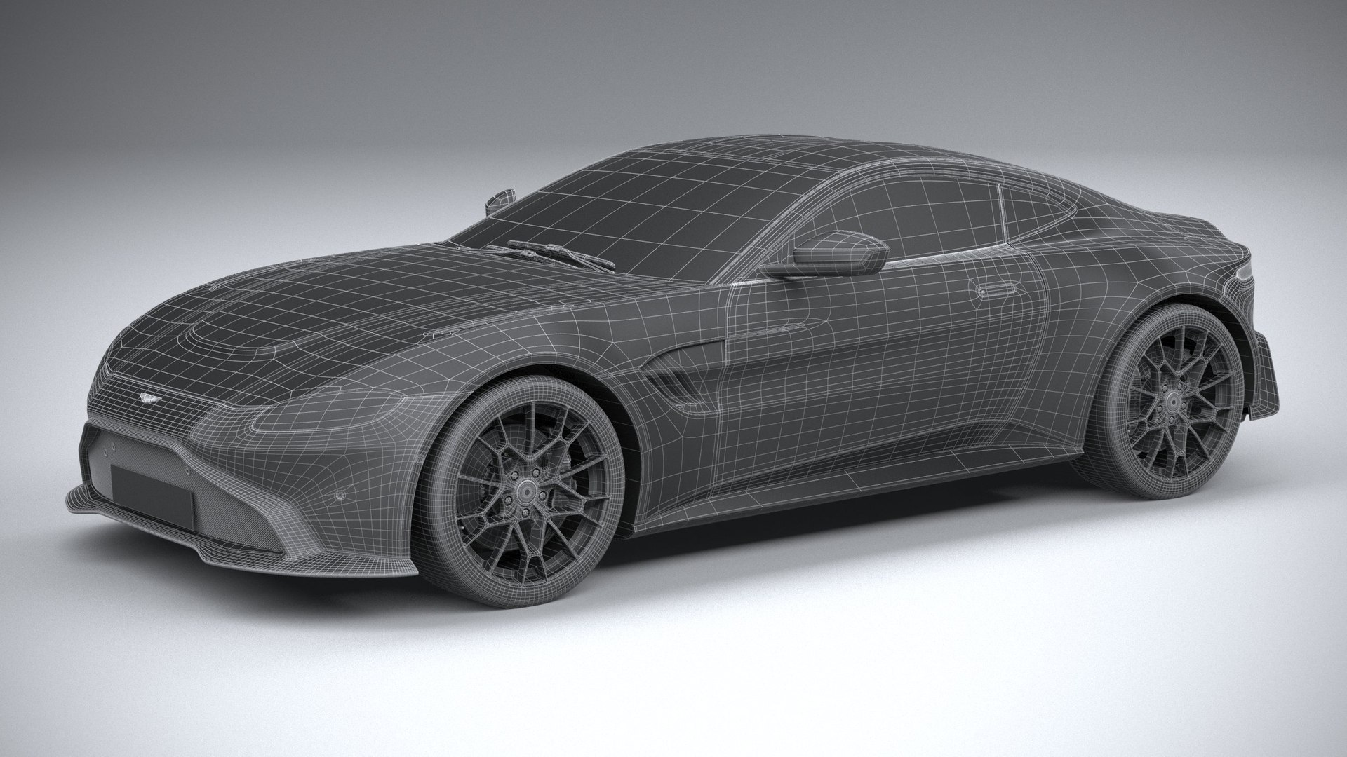 3D aston martin vantage - TurboSquid 1562627