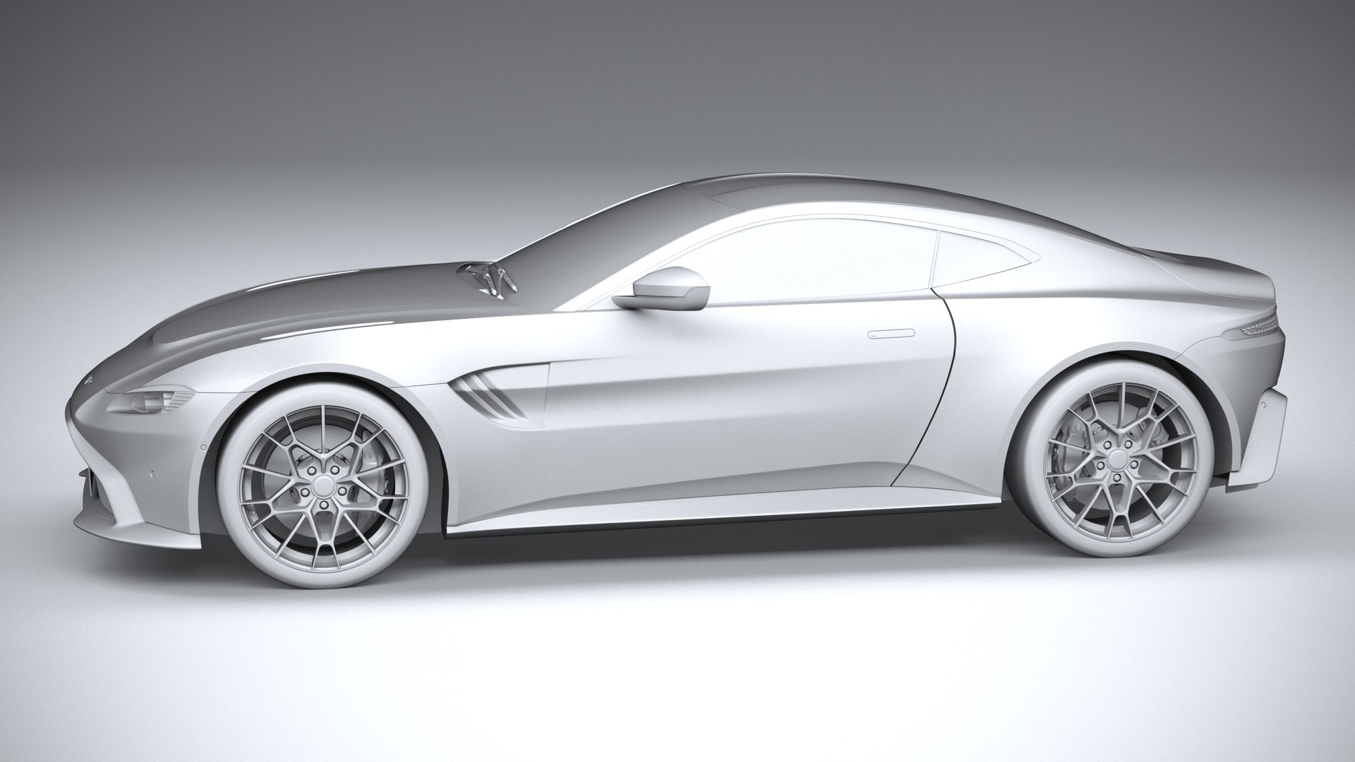 3D aston martin vantage - TurboSquid 1562627