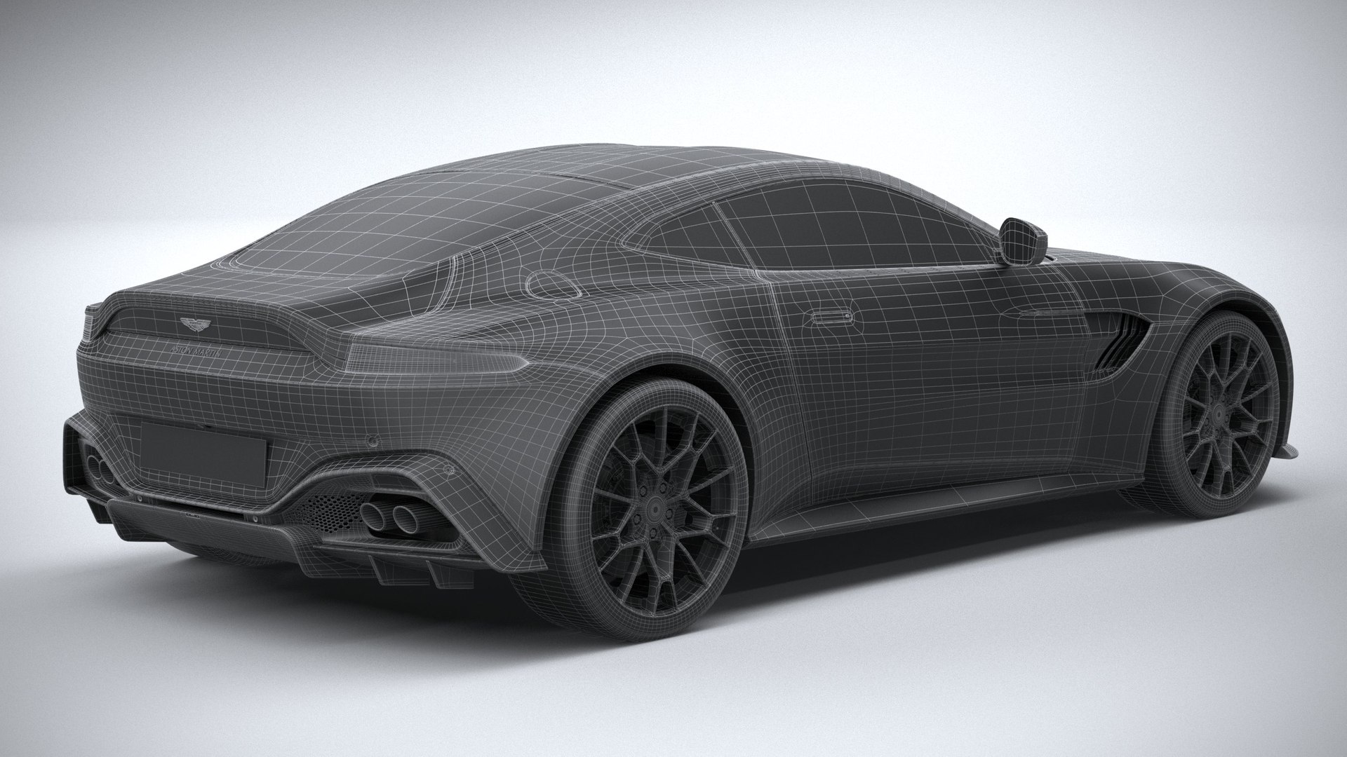 3D aston martin vantage - TurboSquid 1562627