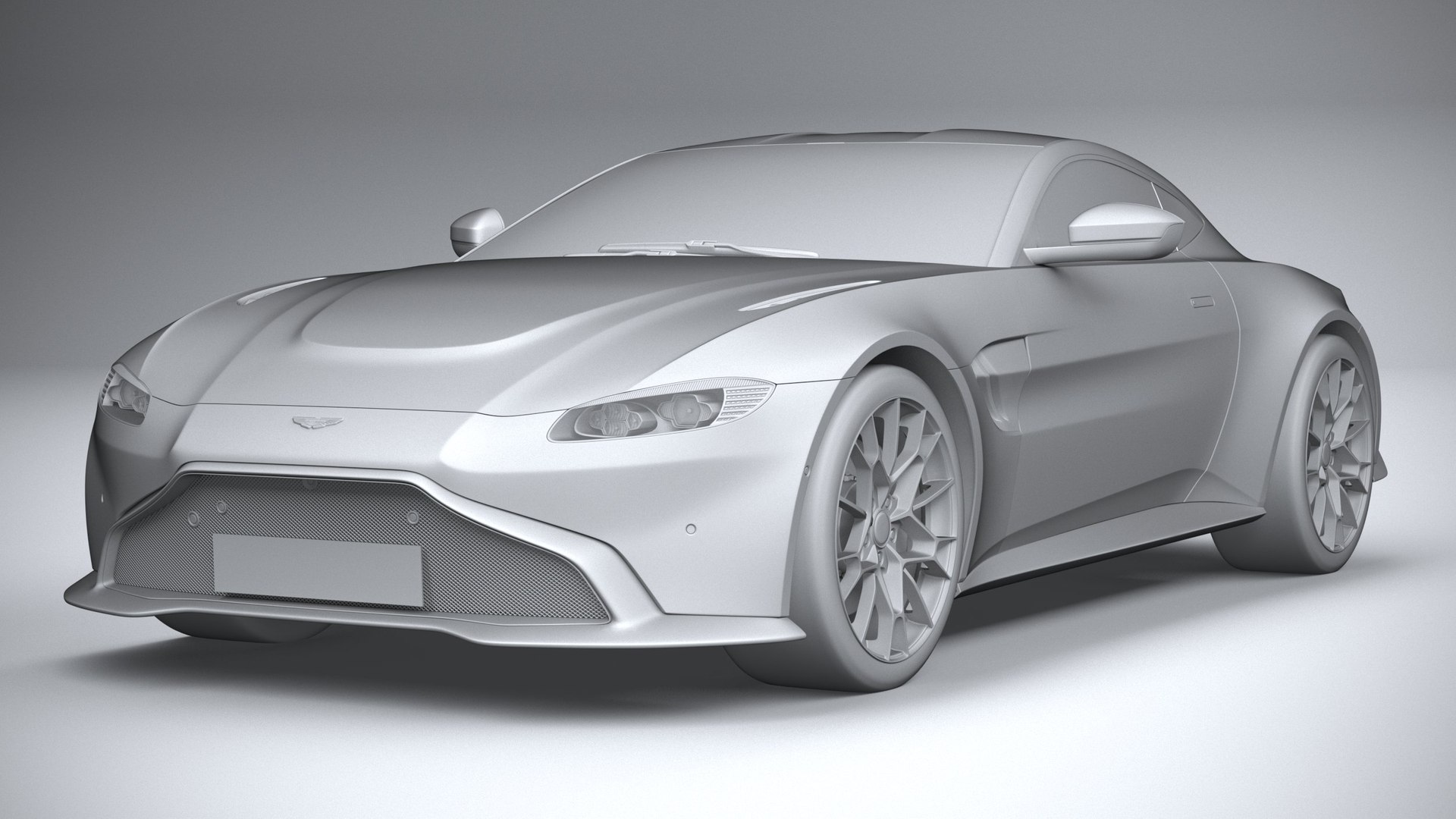 3D aston martin vantage - TurboSquid 1562627