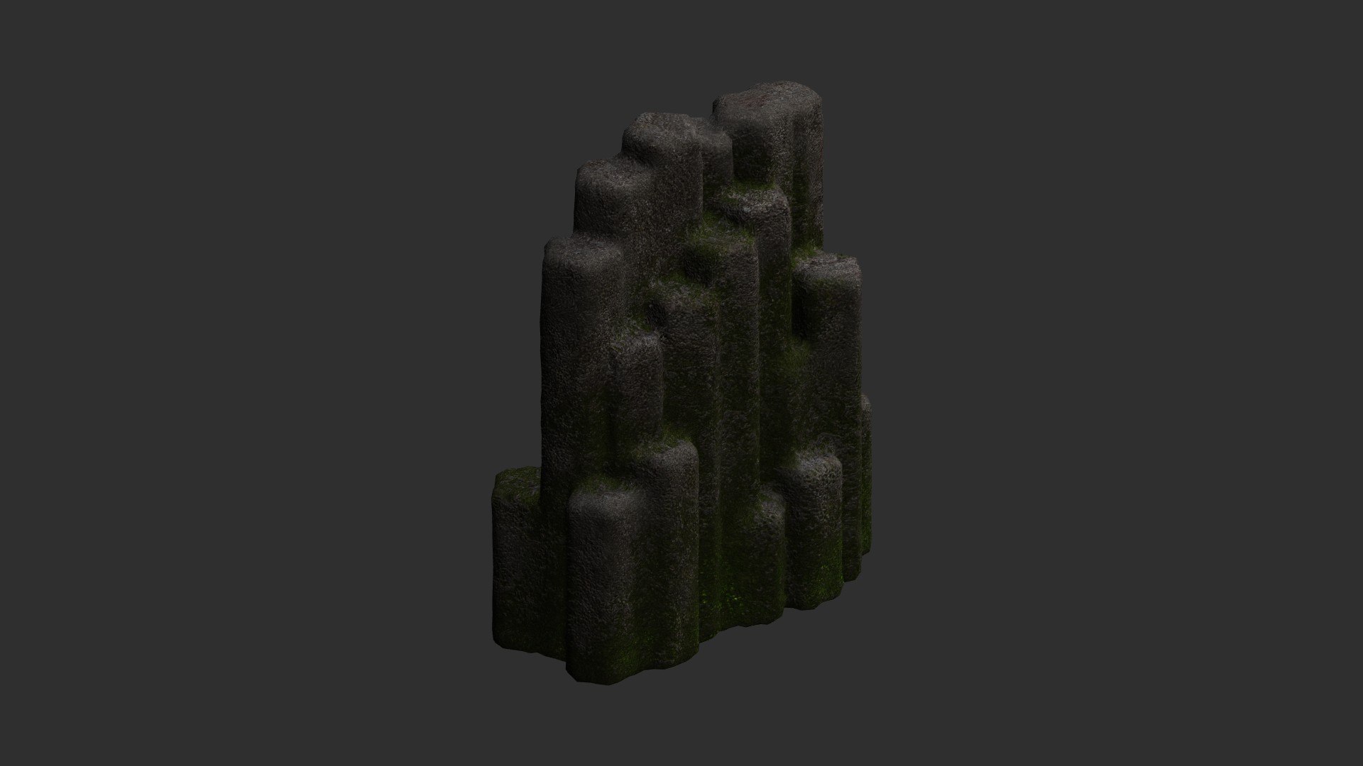 Cave Crystal 1 - Moss 1 model - TurboSquid 2066048