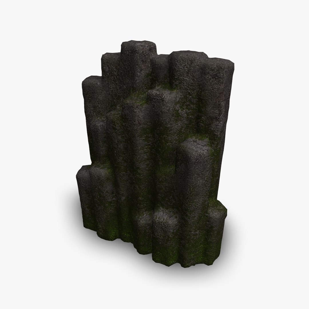 Cave Crystal 1 - Moss 1 model - TurboSquid 2066048