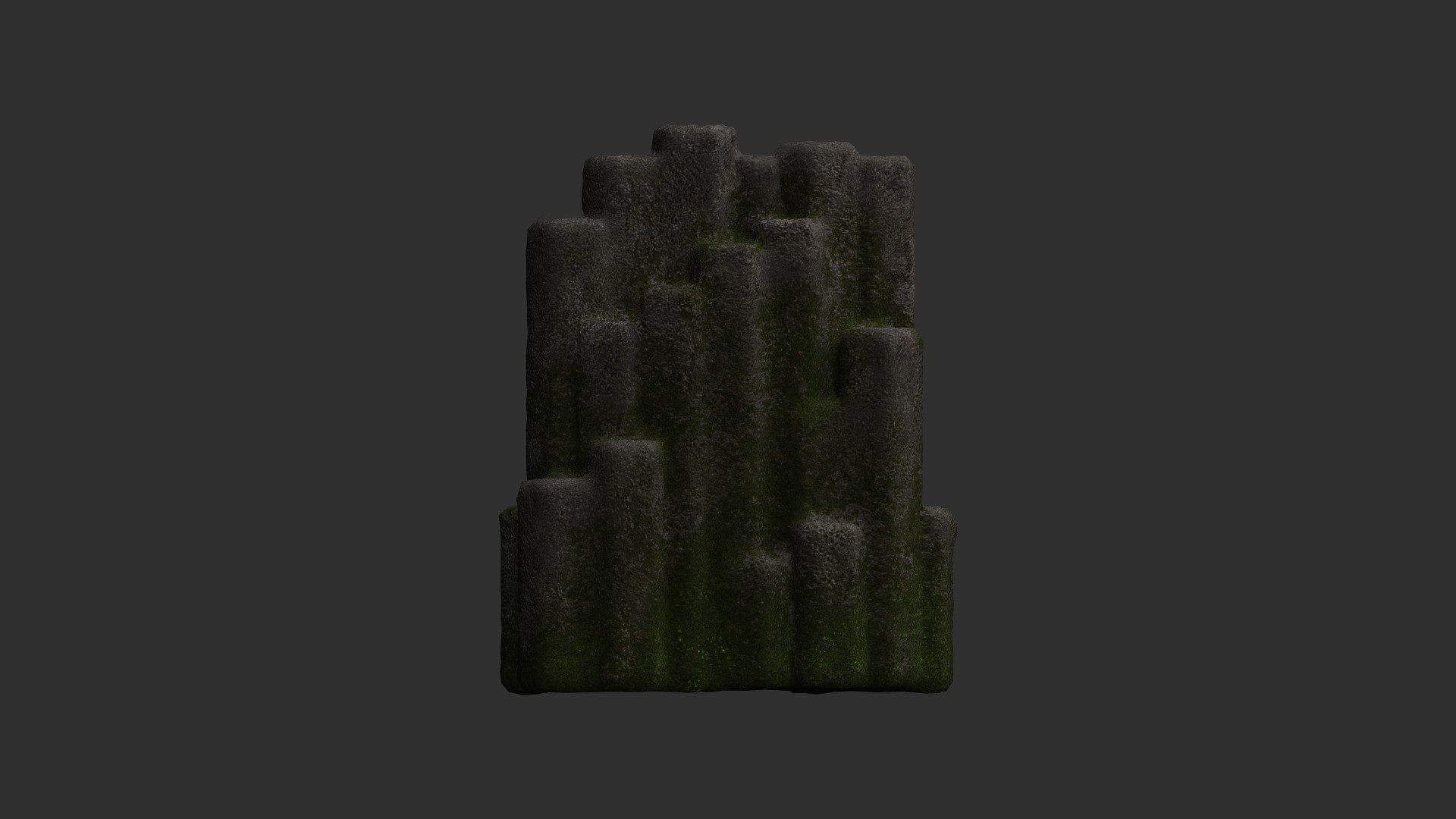 Cave Crystal 1 - Moss 1 model - TurboSquid 2066048