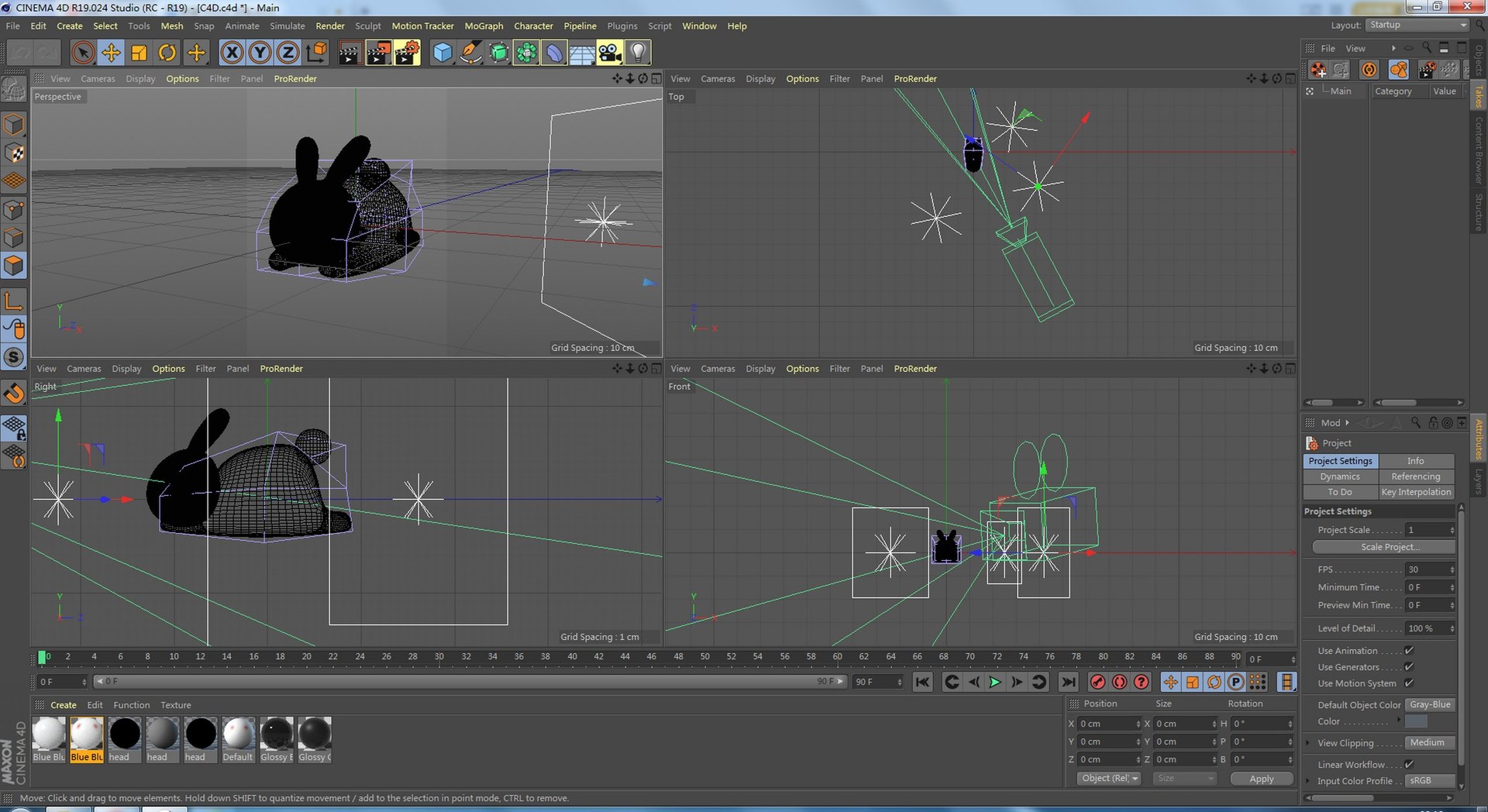 C4d rabbit 3D model - TurboSquid 2075777
