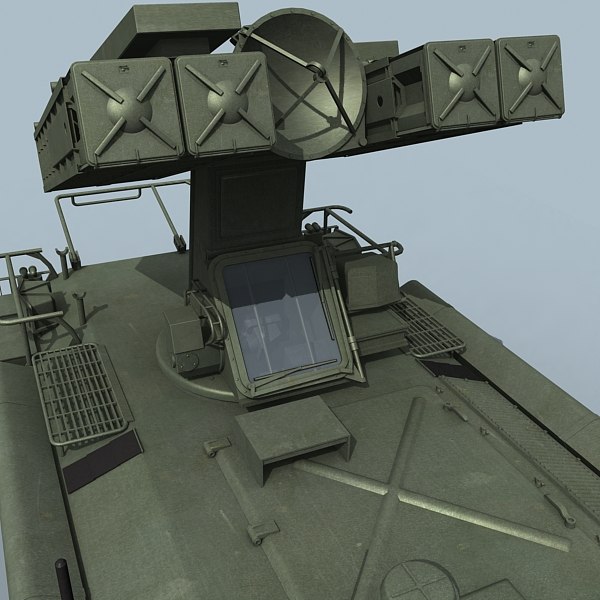 soviet sam sa-13 gopher 3d model