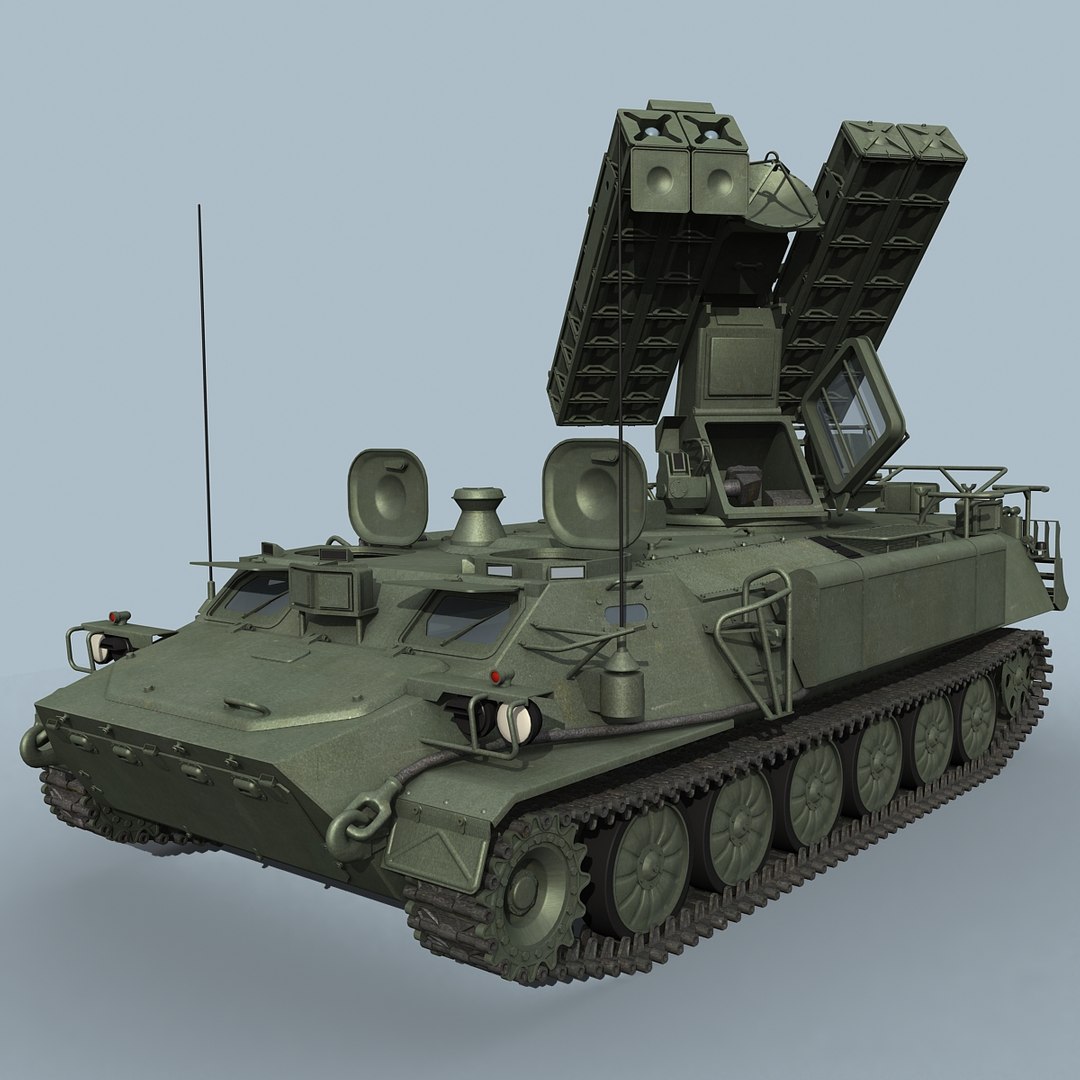 Soviet Sam Sa-13 Gopher 3d Model