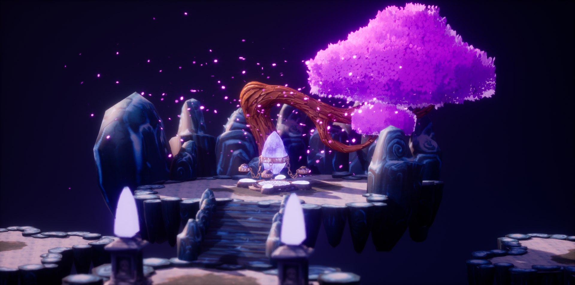 Fantasy Floating Island Package 3D Model - TurboSquid 2270373