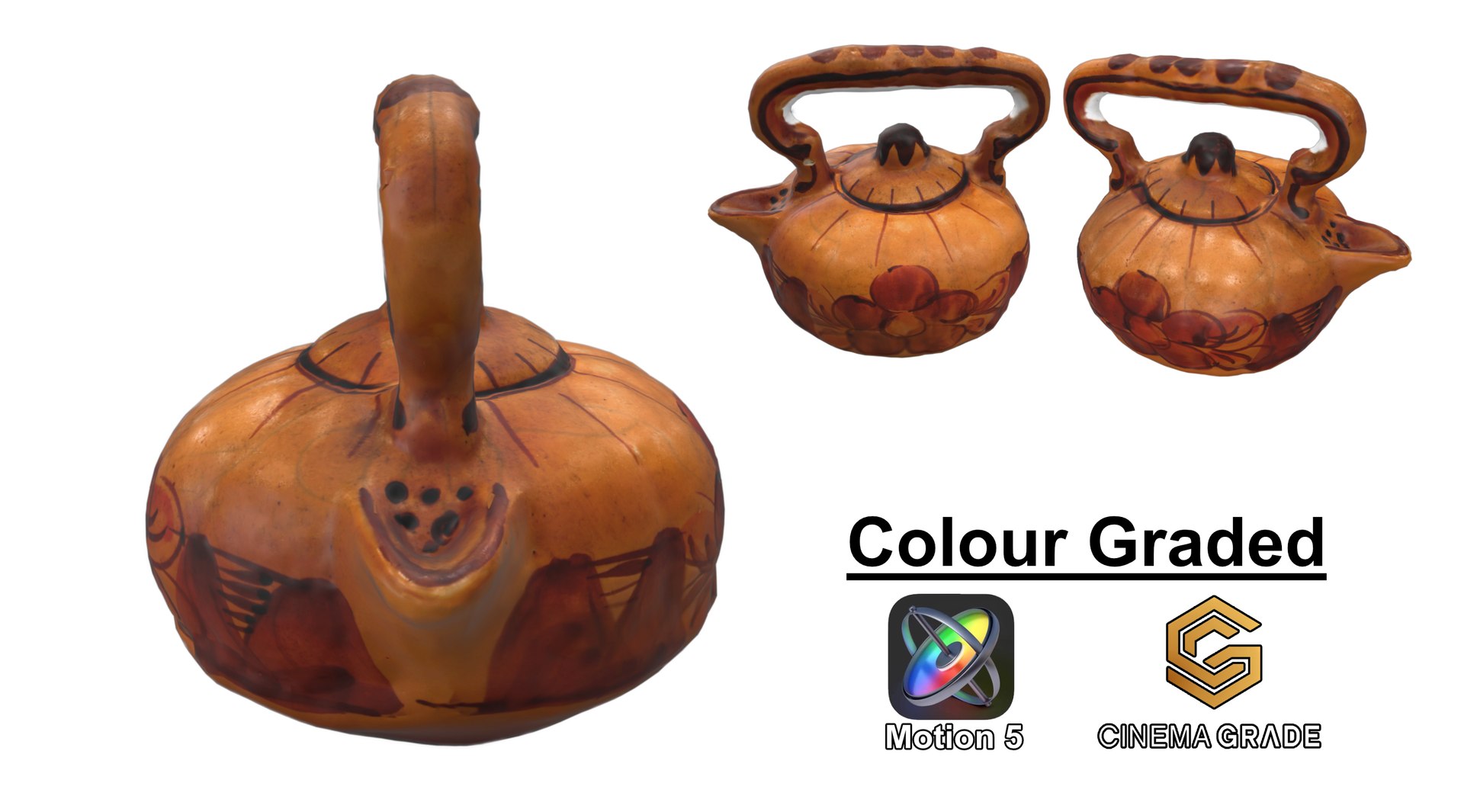 3D Model Old Vintage Teapot - 8K UHD 3D Scan Model - TurboSquid 2219219