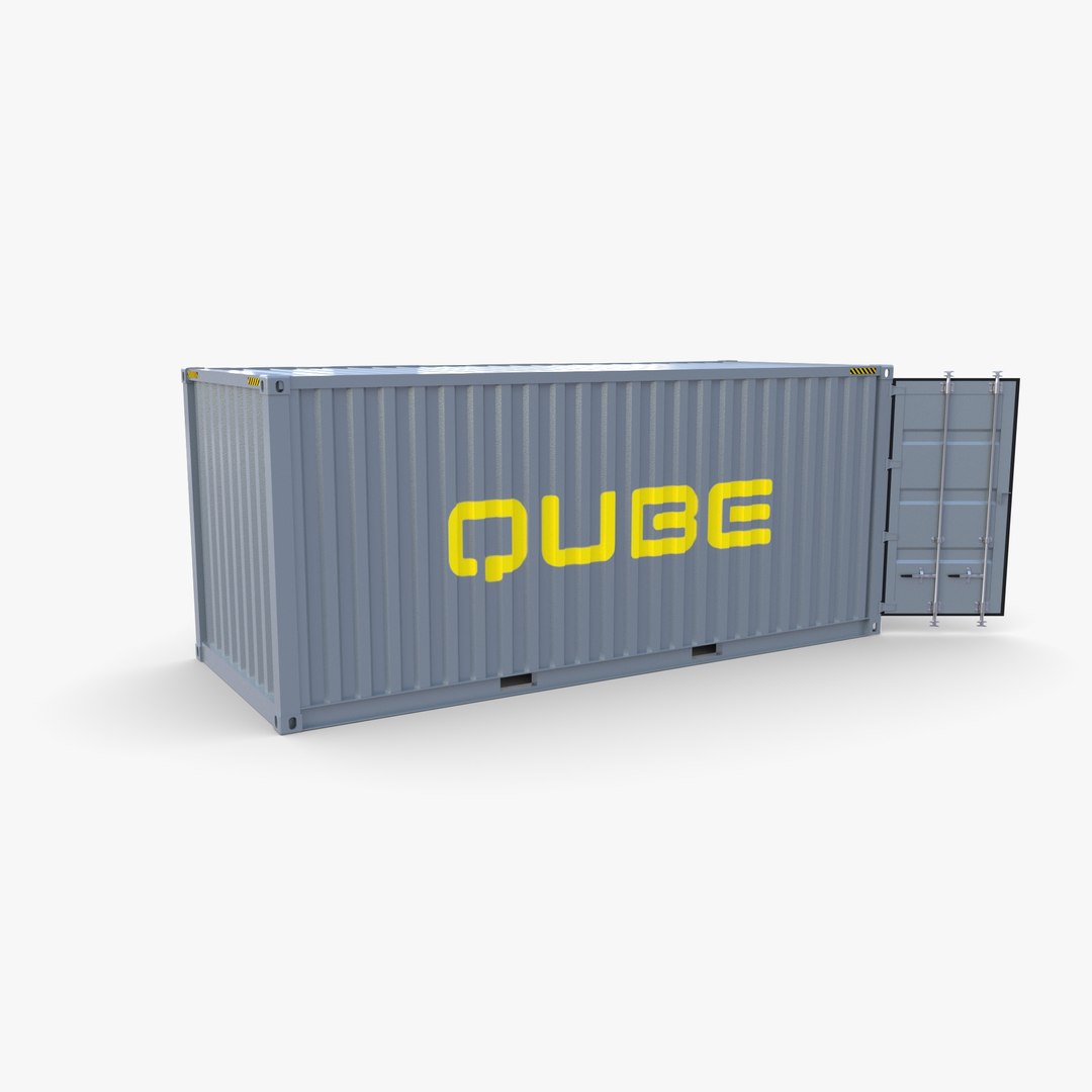 3D Model Containeropenstl - TurboSquid 1774035