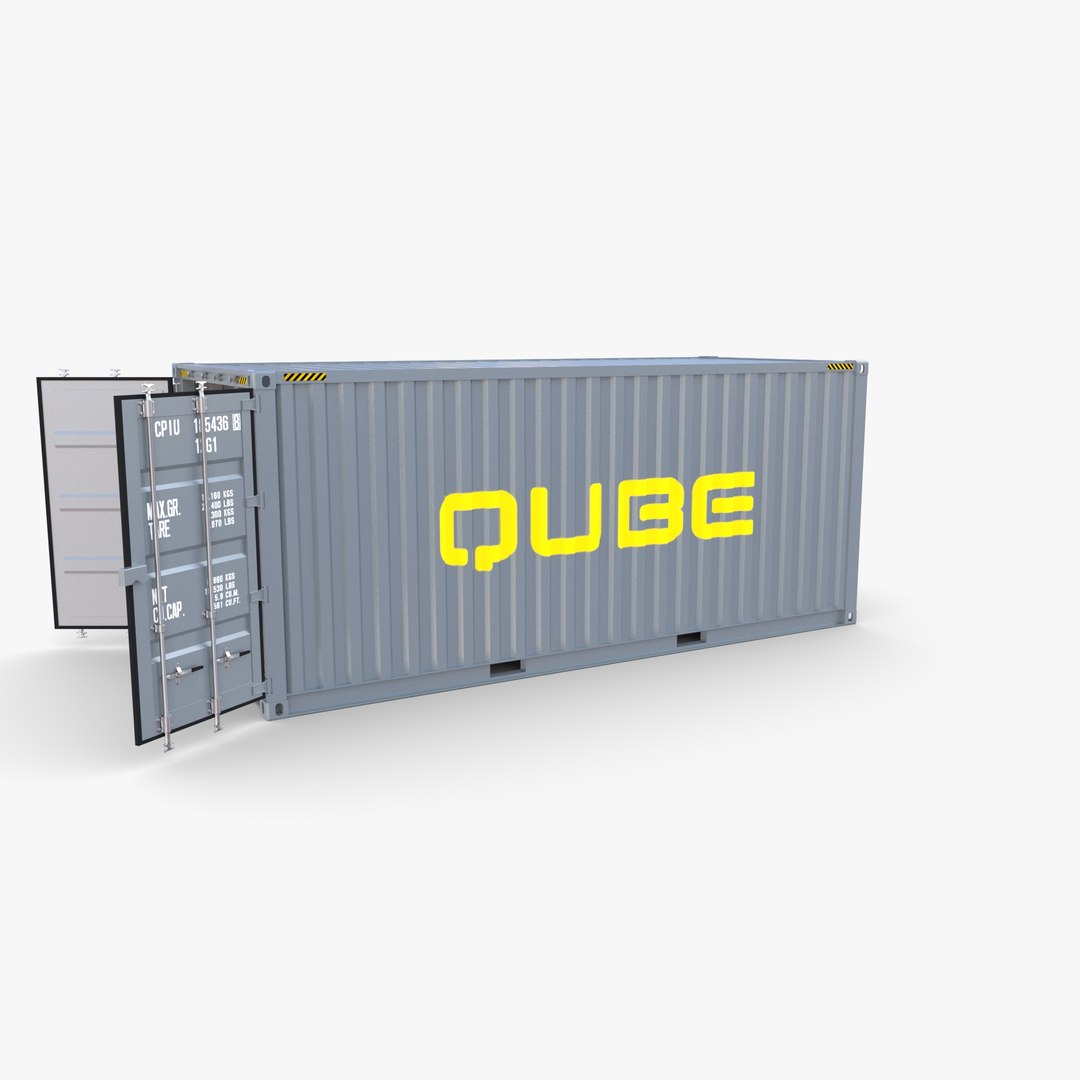 3D Model Containeropenstl - TurboSquid 1774035