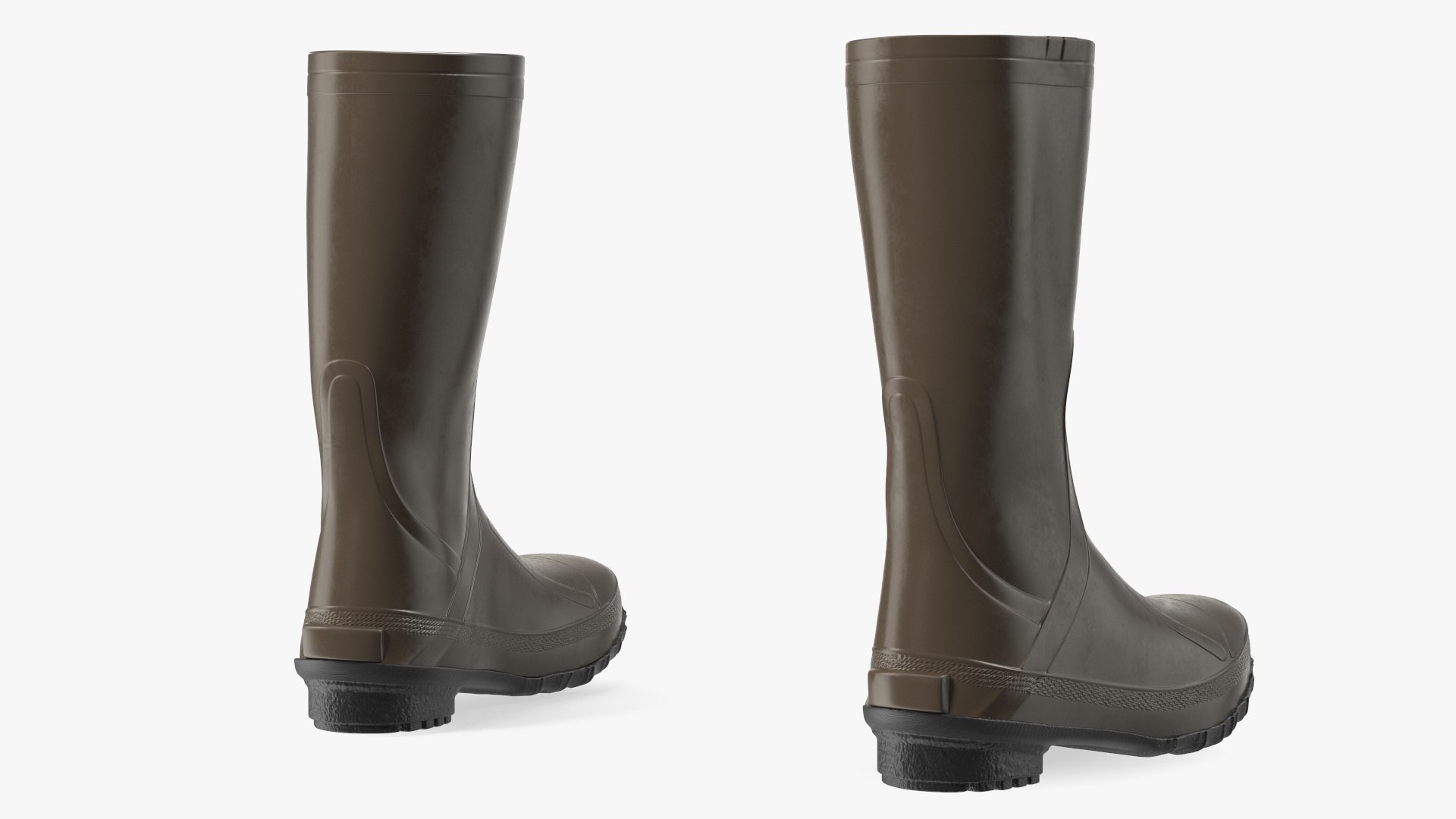 Waterproof Rubber Boots 3D Model - TurboSquid 1818396