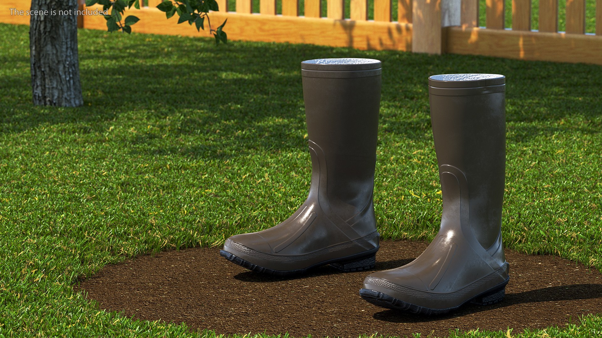 Waterproof Rubber Boots 3D Model - TurboSquid 1818396
