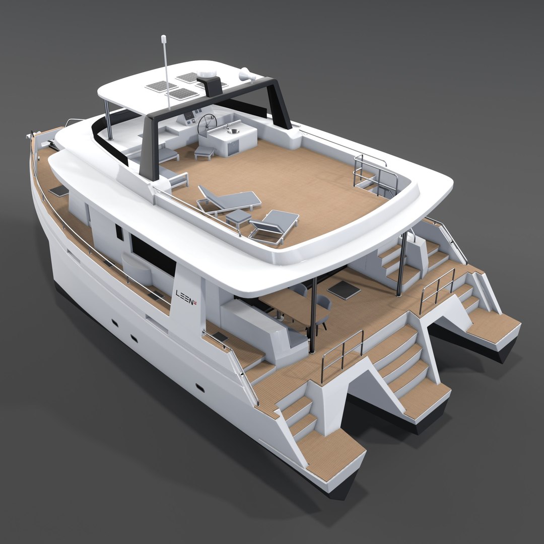 3D LEEN Trimaran 56 3D Model - TurboSquid 1994374