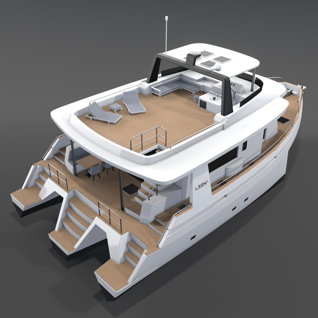 3D LEEN Trimaran 56 3D Model - TurboSquid 1994374