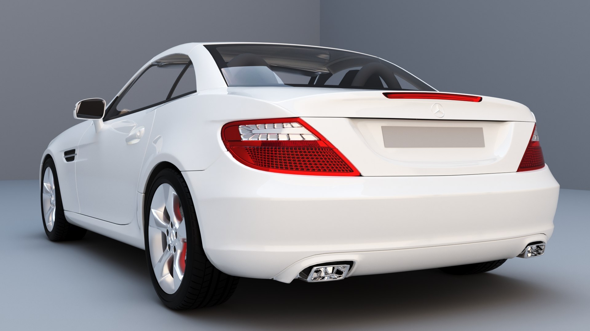 Benz Slk 3D Model - TurboSquid 1642385