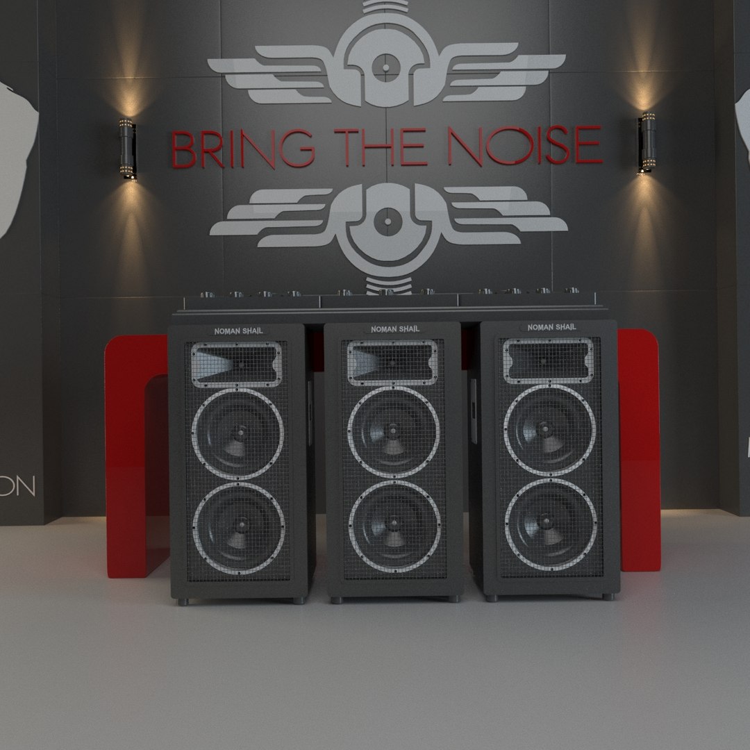 3d Dj Setup