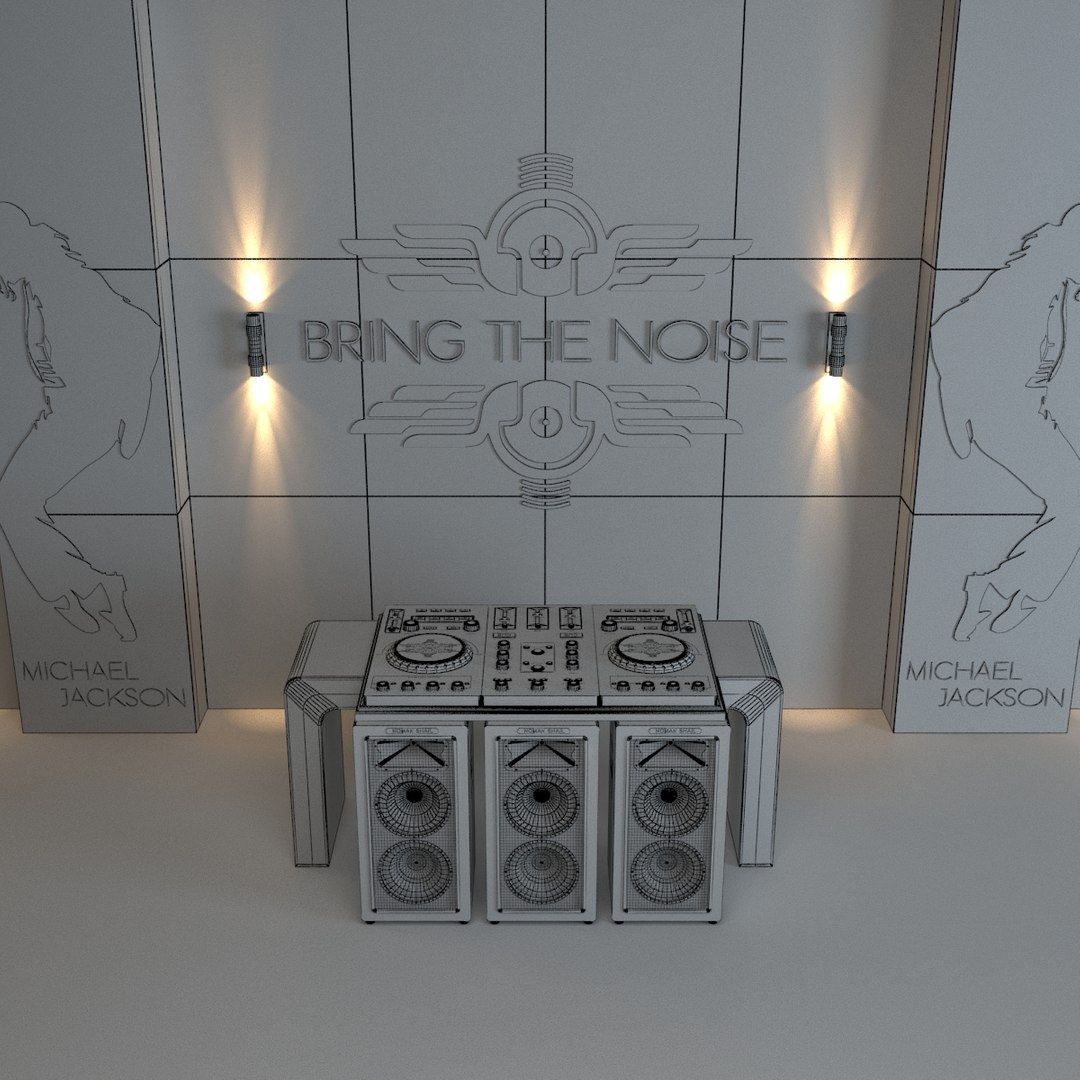 3d Dj Setup