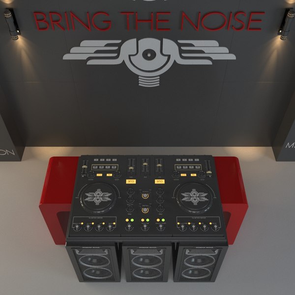 3d dj setup