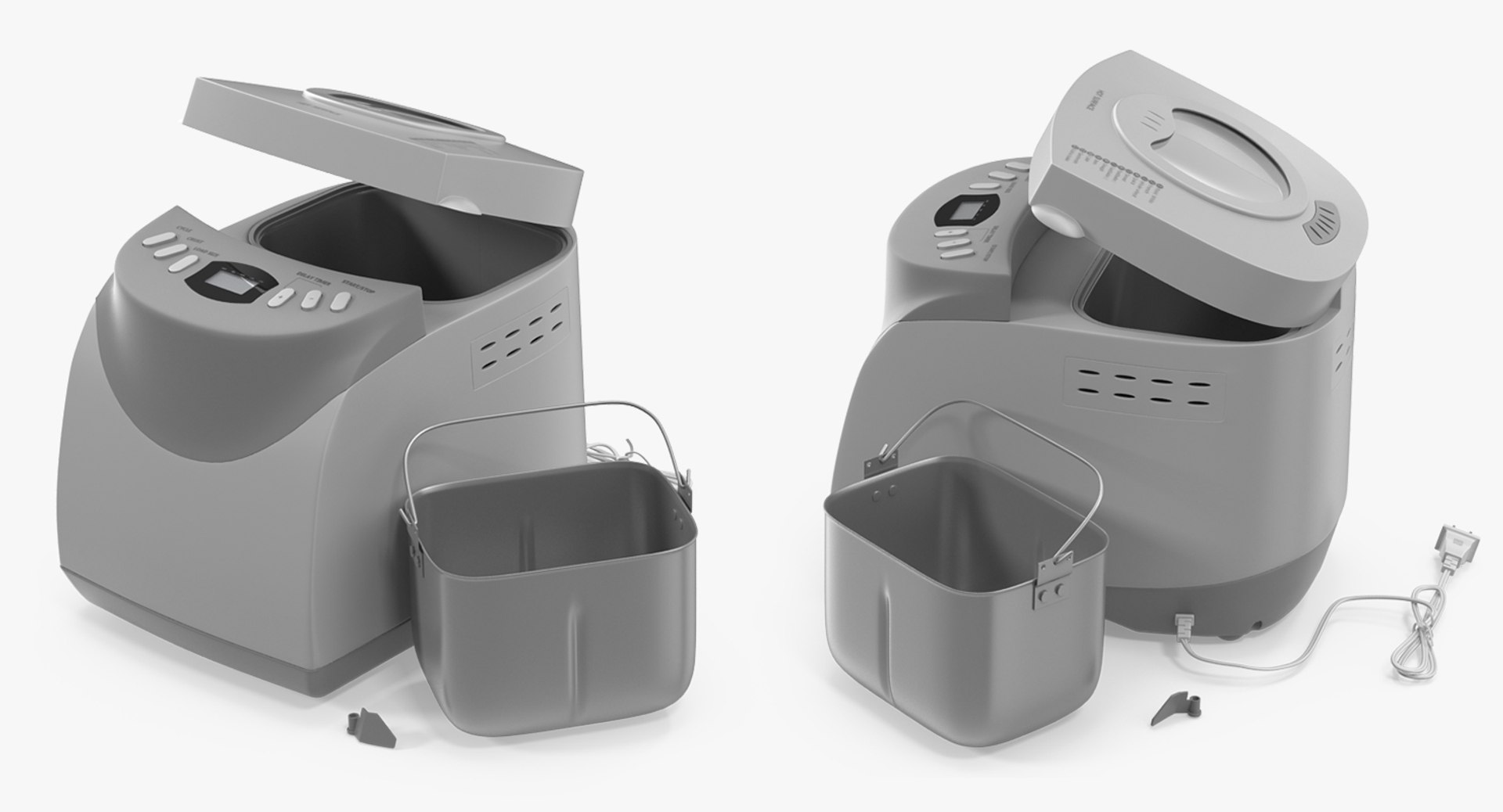Bread Maker Generic 3d Model