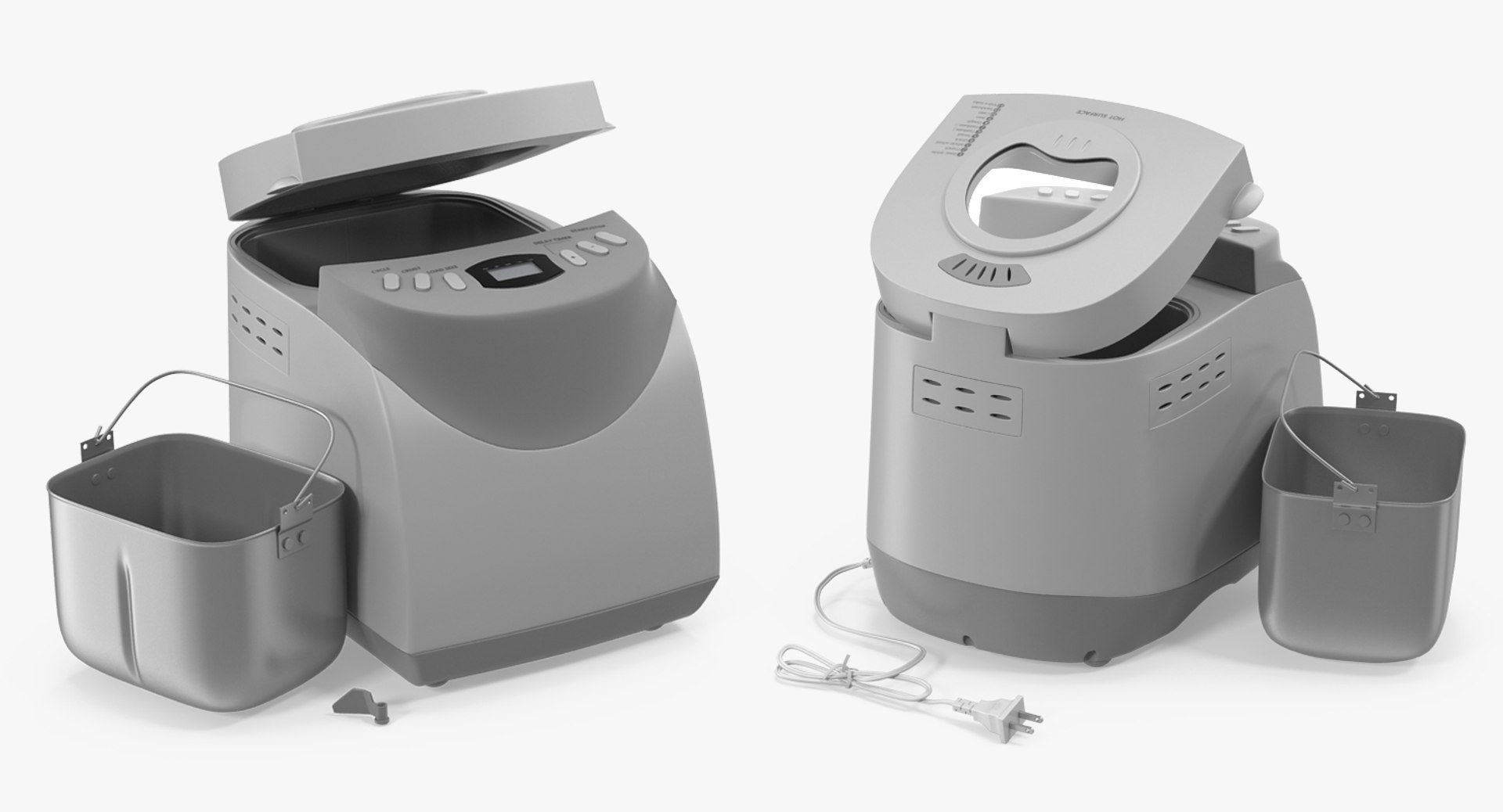 Bread Maker Generic 3d Model