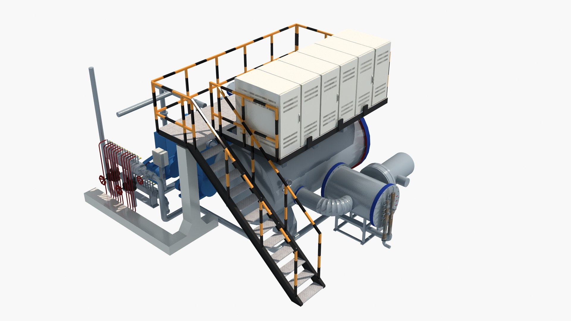 Vacuum Furnace 3D Model - TurboSquid 2265977
