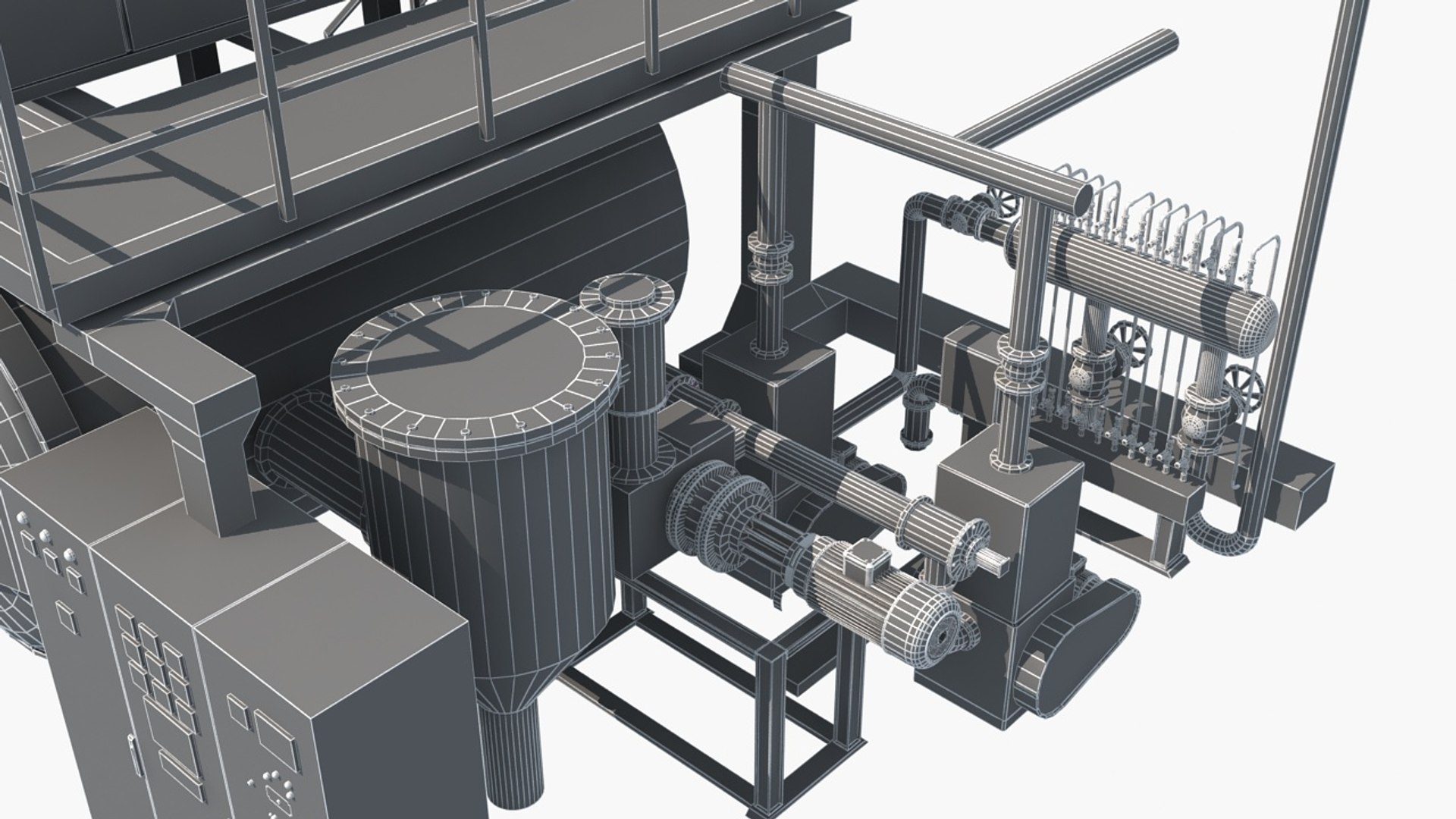 Vacuum Furnace 3D Model - TurboSquid 2265977