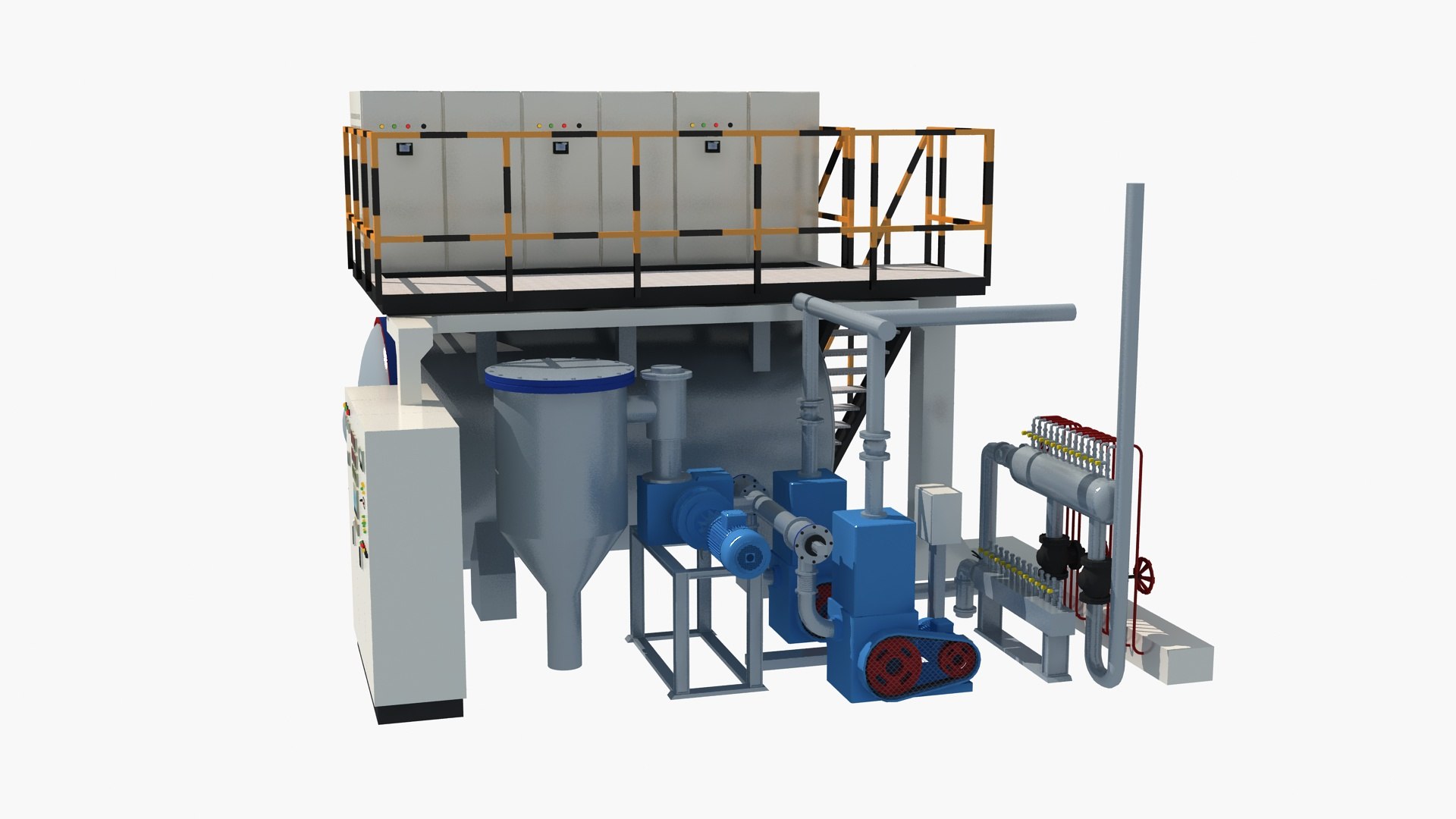 Vacuum Furnace 3D Model - TurboSquid 2265977