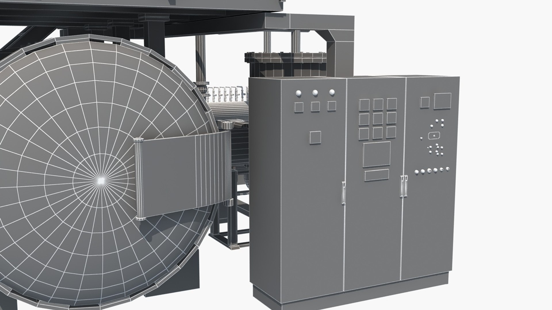 Vacuum Furnace 3D Model - TurboSquid 2265977