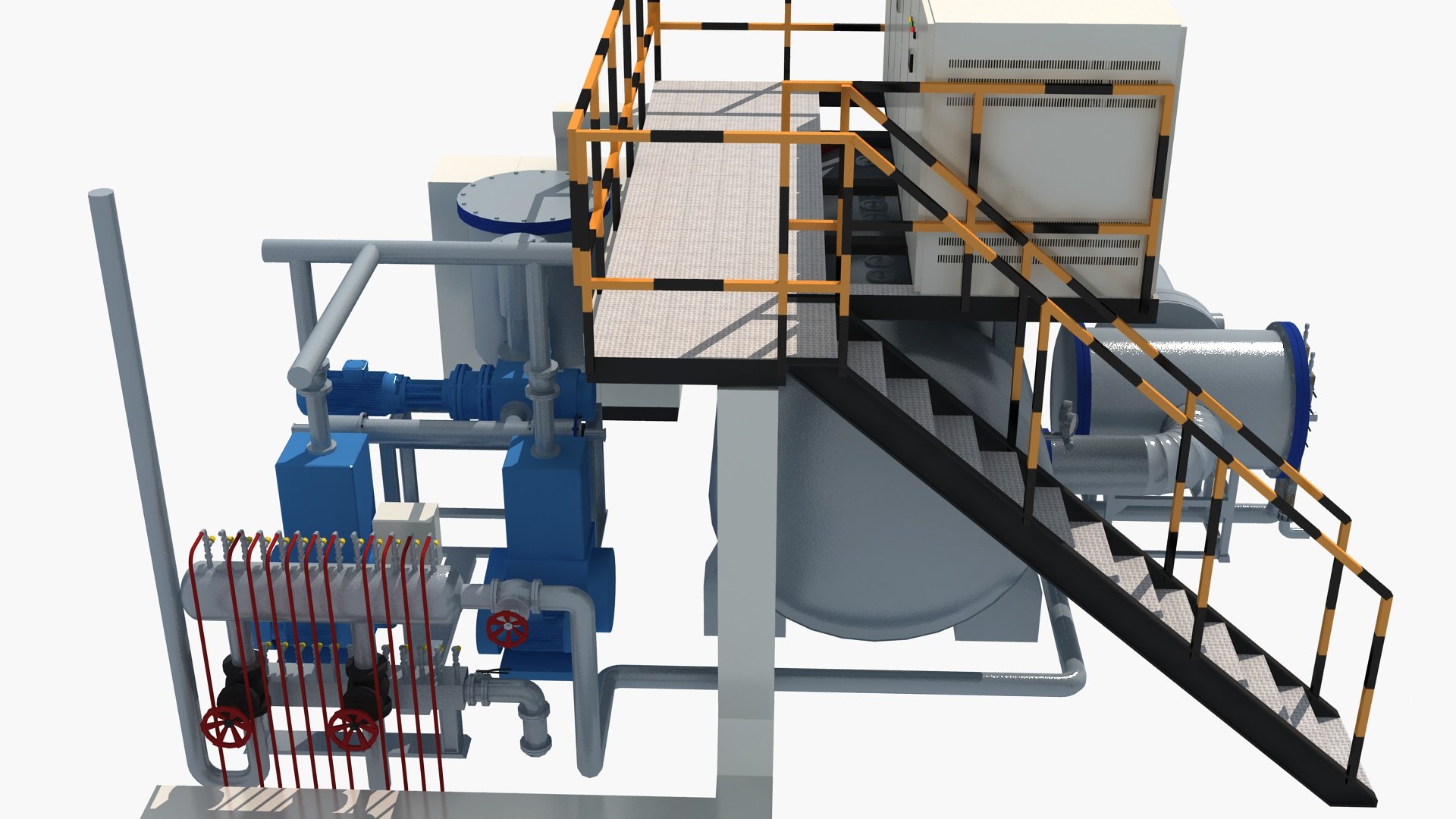 Vacuum Furnace 3D Model - TurboSquid 2265977