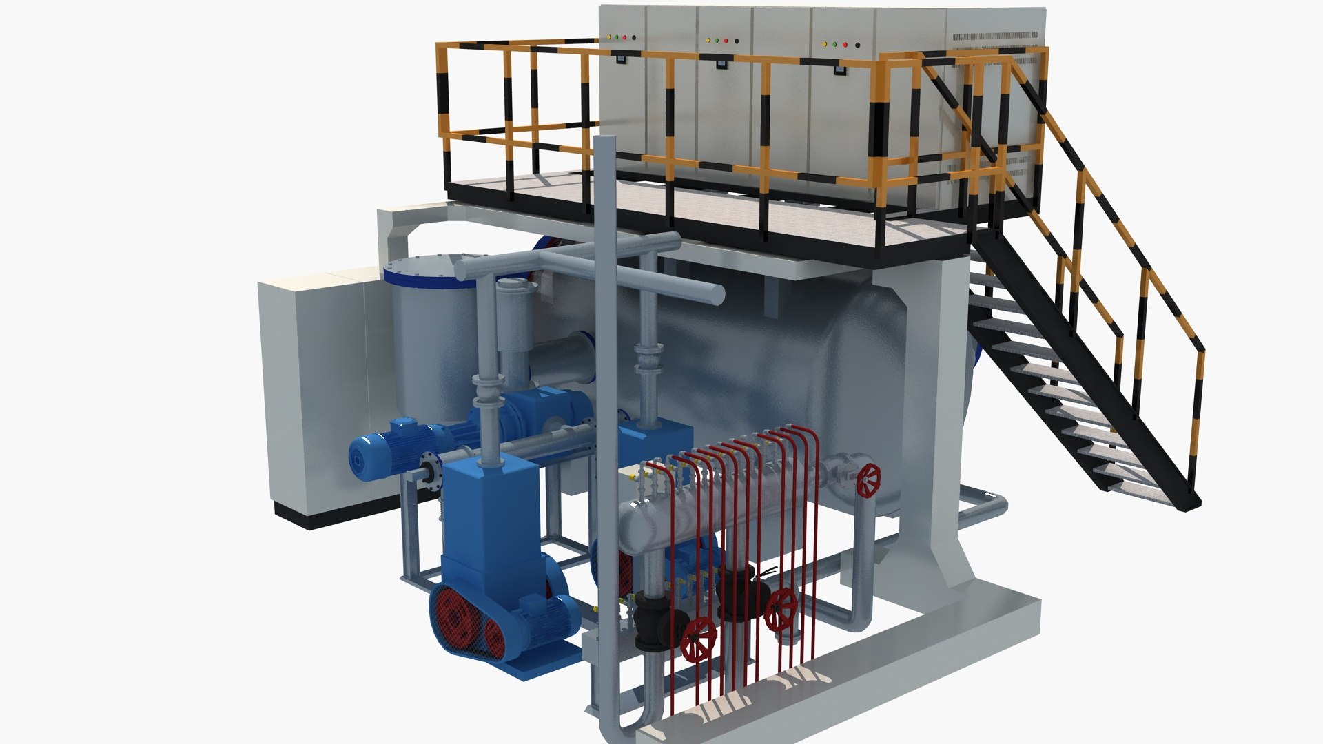 Vacuum Furnace 3D Model - TurboSquid 2265977