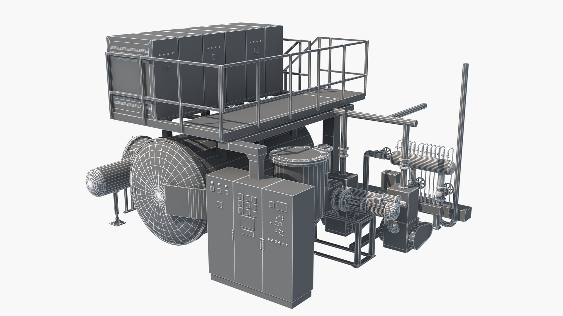 Vacuum Furnace 3D Model - TurboSquid 2265977