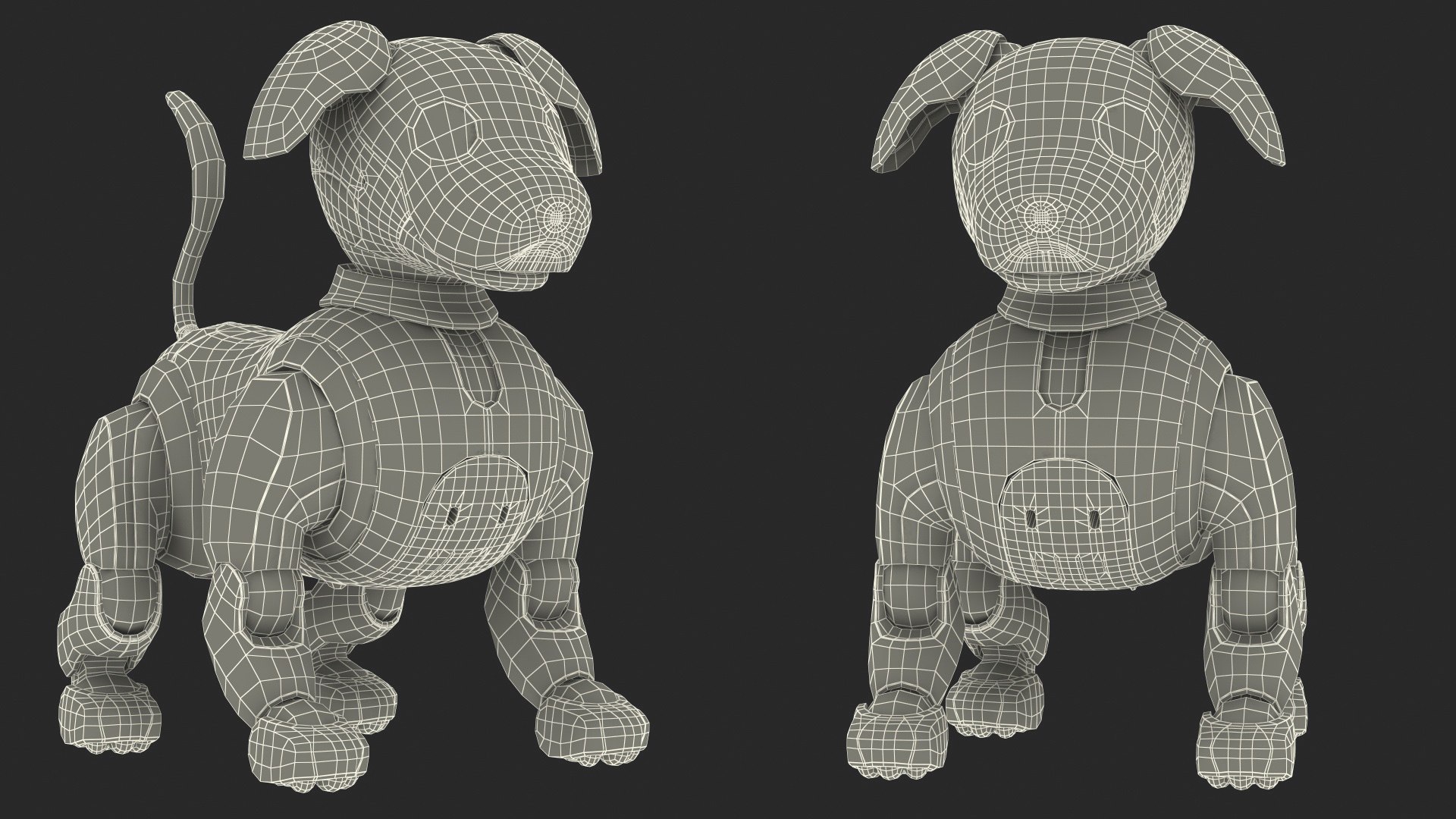 3D sony aibo 2017 robotic model - TurboSquid 1530247