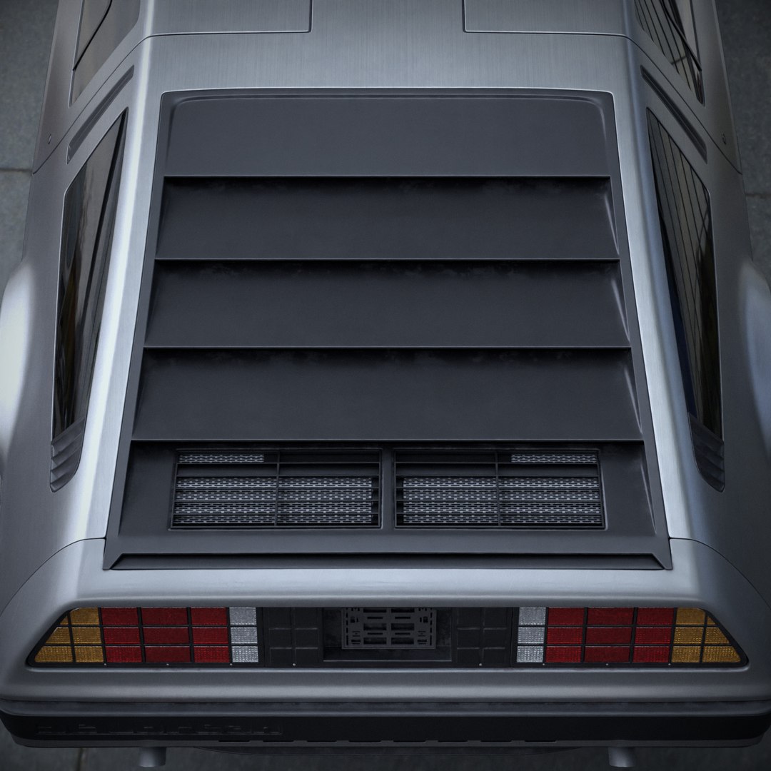 Delorean 3D Model - TurboSquid 1847045