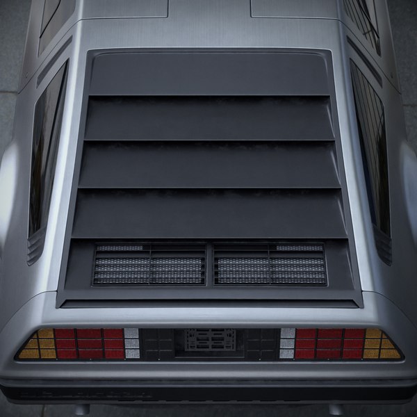 Delorean 3D model - TurboSquid 1847045