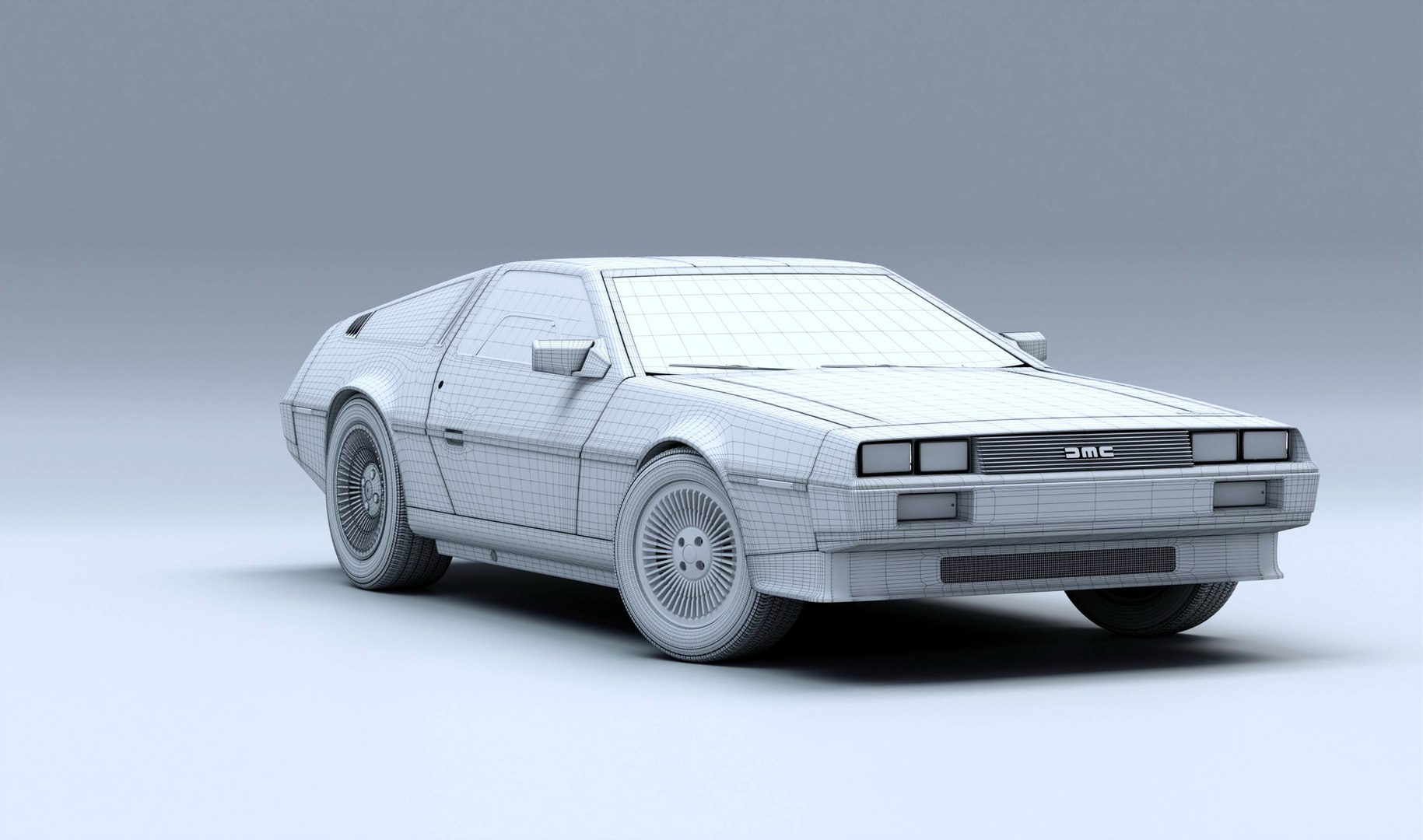 Delorean 3D Model - TurboSquid 1847045