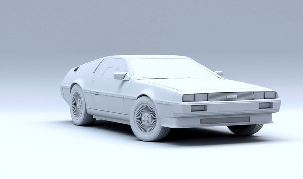 Delorean 3D model - TurboSquid 1847045