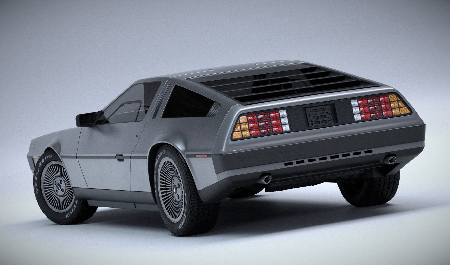 Delorean 3D Model - TurboSquid 1847045