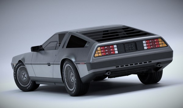 Delorean 3D model - TurboSquid 1847045