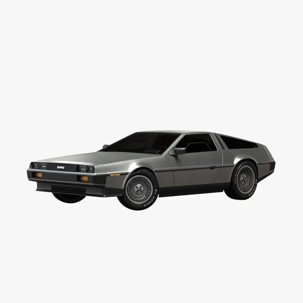 Delorean 3D model - TurboSquid 1847045