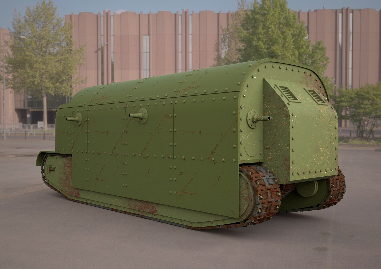 Flying Elephant Tank