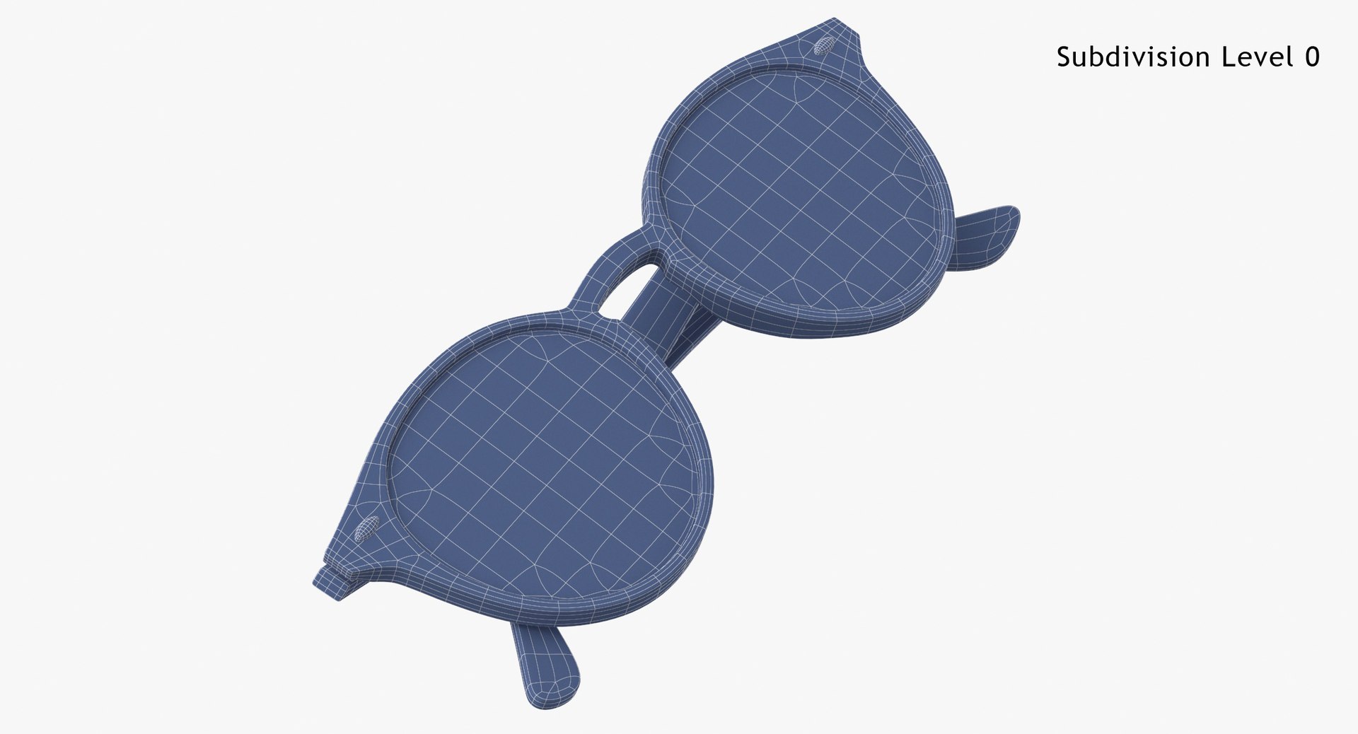 Prop Sunglasses Type 04 Open And Closed 3D Model - TurboSquid 2150732