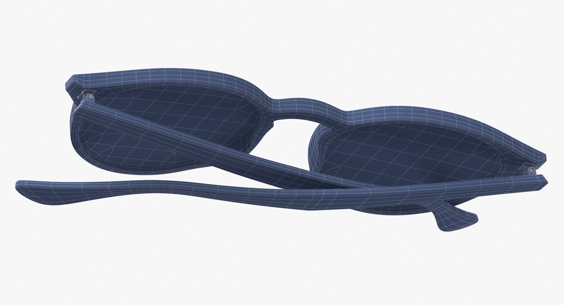 Prop Sunglasses Type 04 Open And Closed 3D Model - TurboSquid 2150732